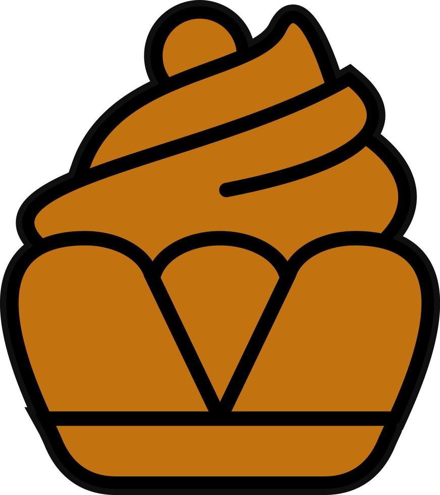 Cupcake Vector Icon Design 22929896 Vector Art At Vecteezy