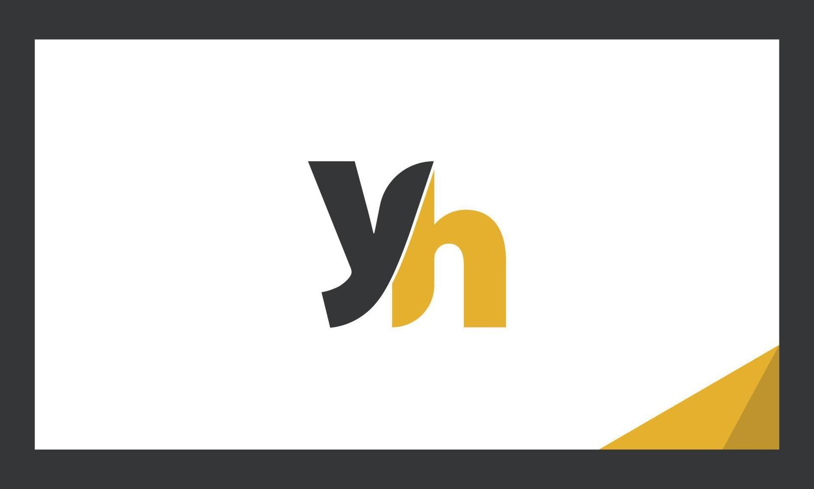 Alphabet letters Initials Monogram logo YH, HY, Y and H 22932406 Vector Art at Vecteezy