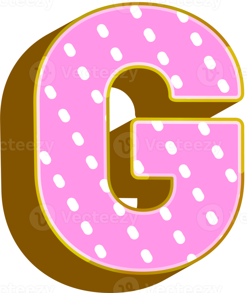 Cute Bold Alphabet Letters 22940463 Png