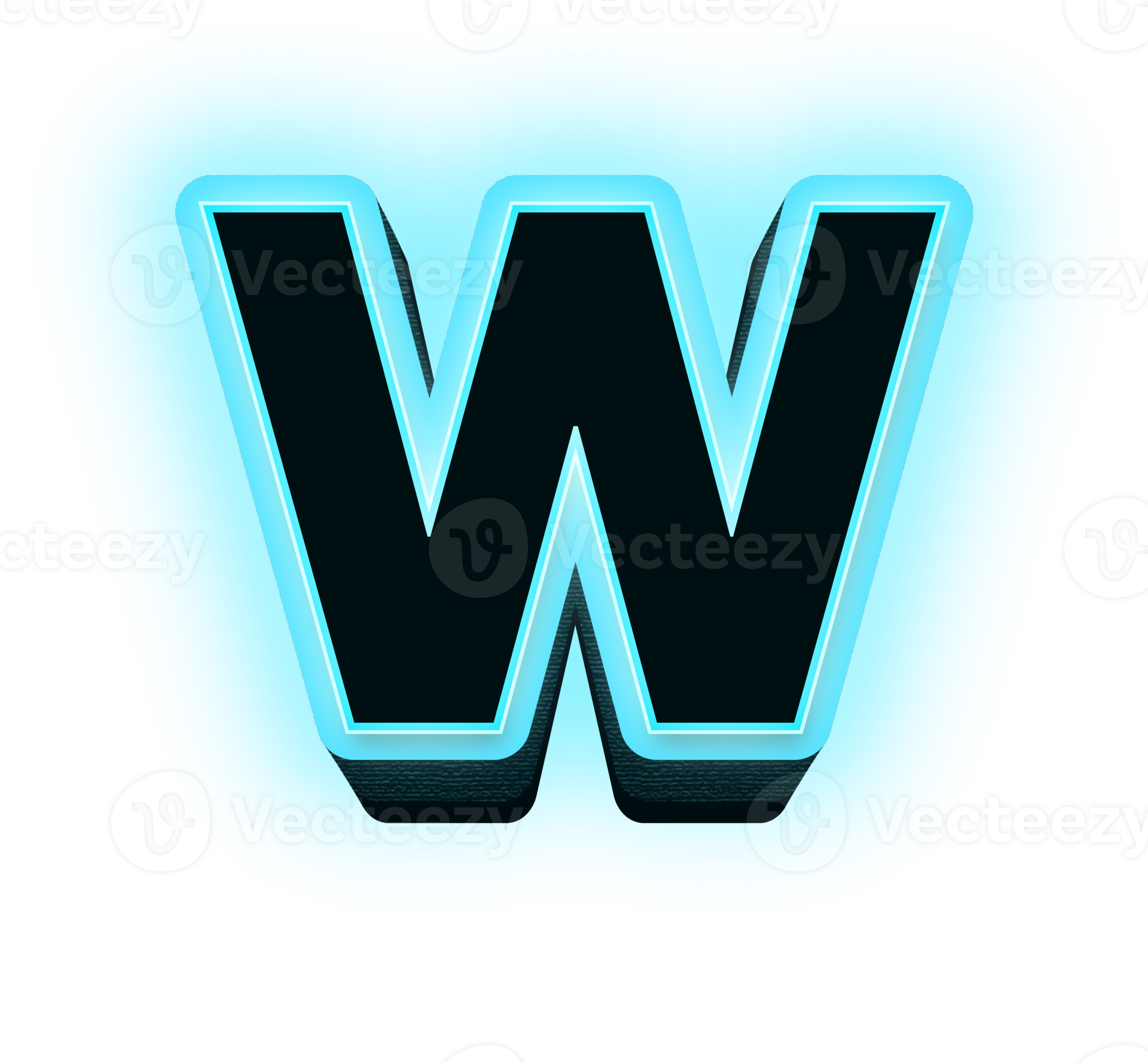 Neon Alphabet Letters 22941132 Png