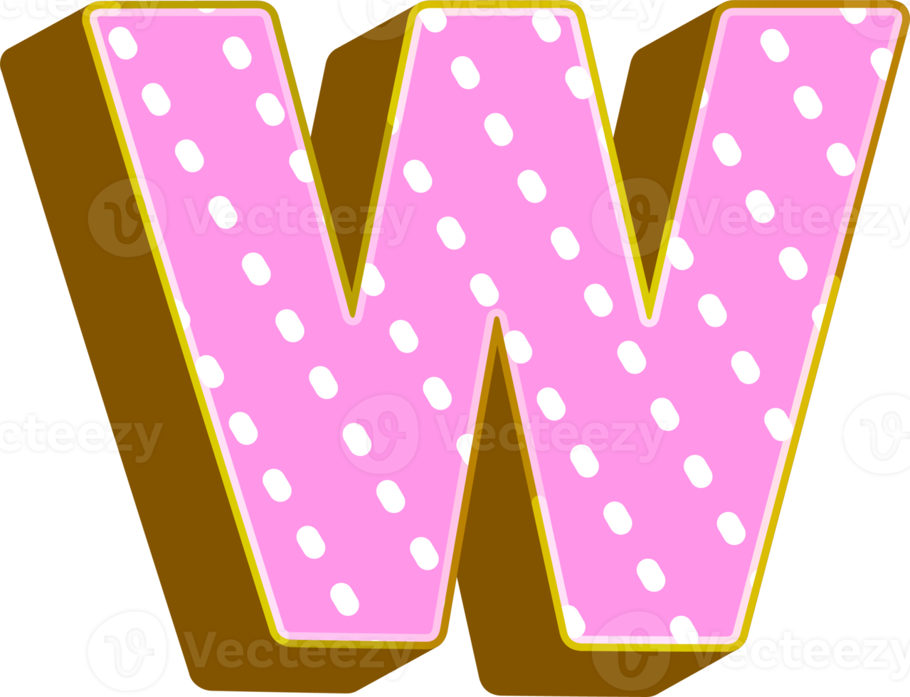 Cute Bold Alphabet Letters 22941317 Png