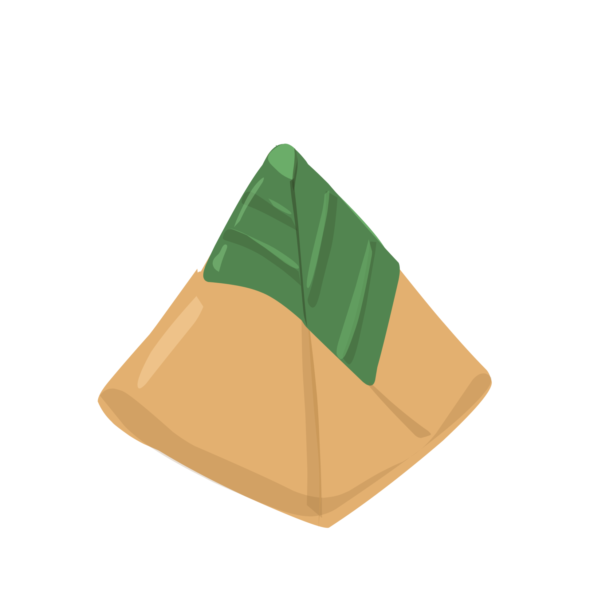 Nasi Lemak Daun Pisang Png Arroz Folha Coco Imagem Pn
