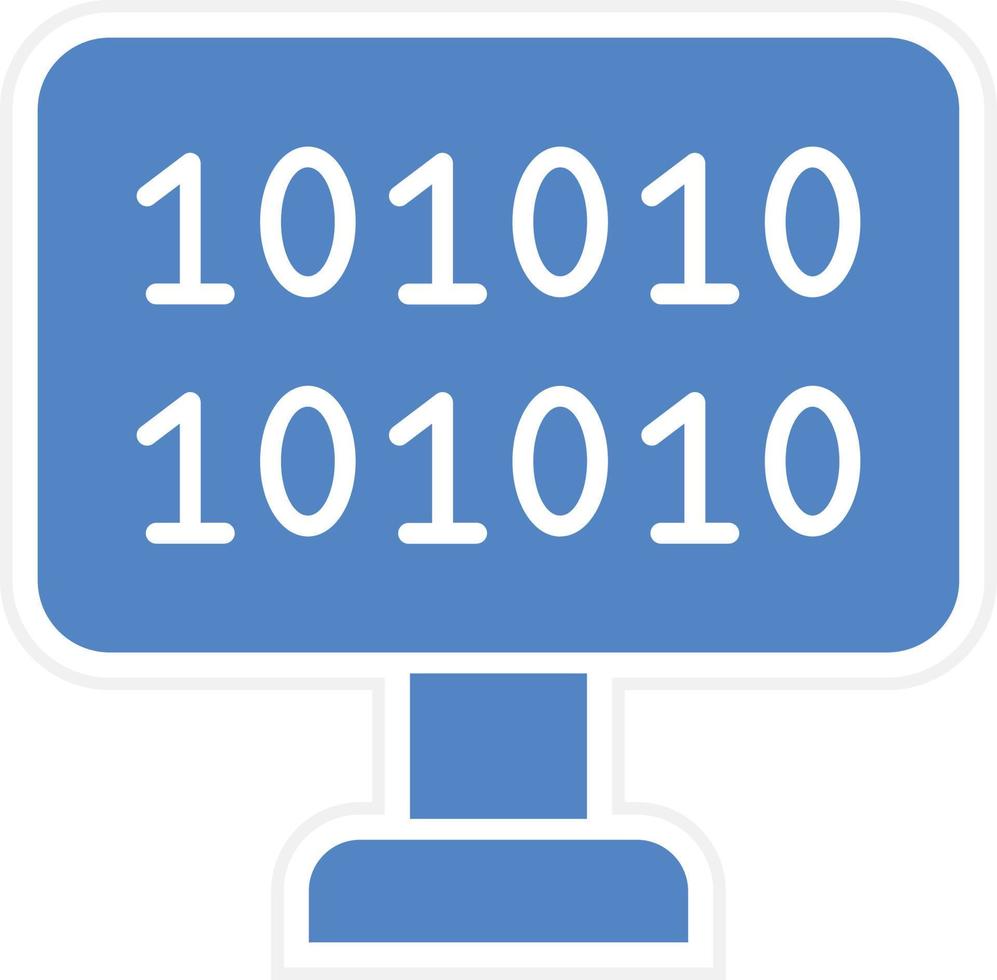 Binary Code Vector Icon Design 22947561 Vector Art at Vecteezy