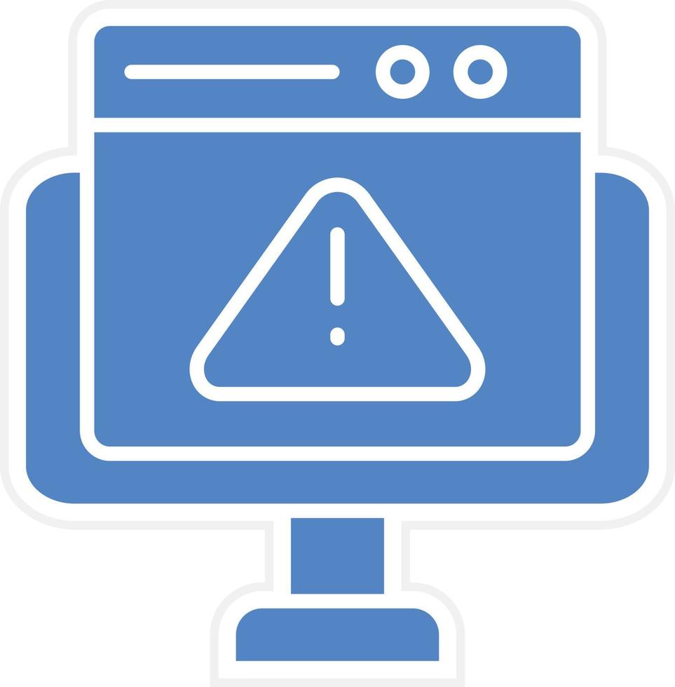 Website Error Vector Icon Design 22948676 Vector Art at Vecteezy
