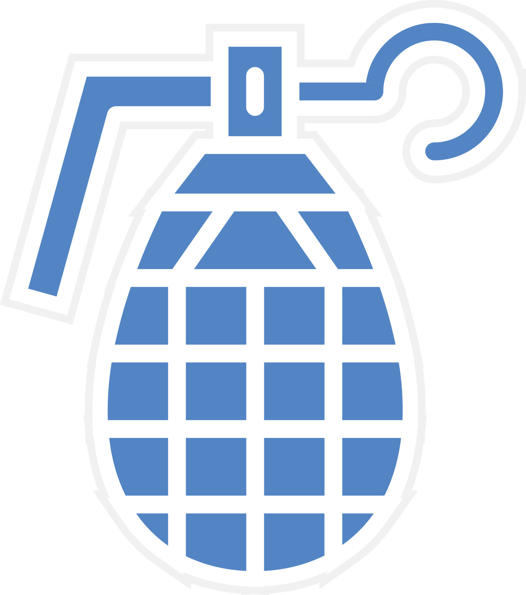 Grenade Vector Icon Design 22950360 Vector Art at Vecteezy