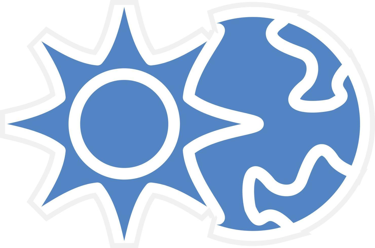 Solar Eclipse Vector Icon Design 22950728 Vector Art at Vecteezy