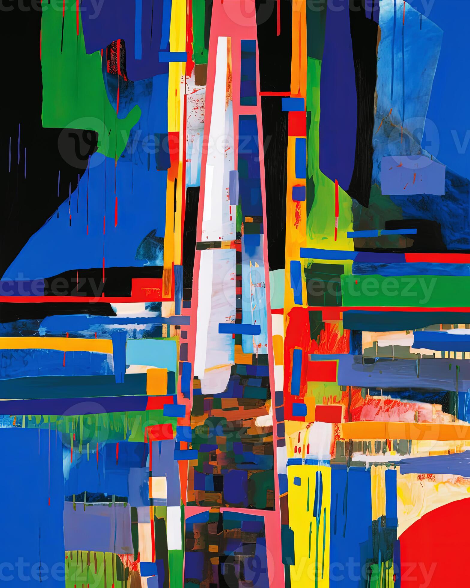 Elevate Your Designs with Colorful Abstract Art and Vibrant Textured ...