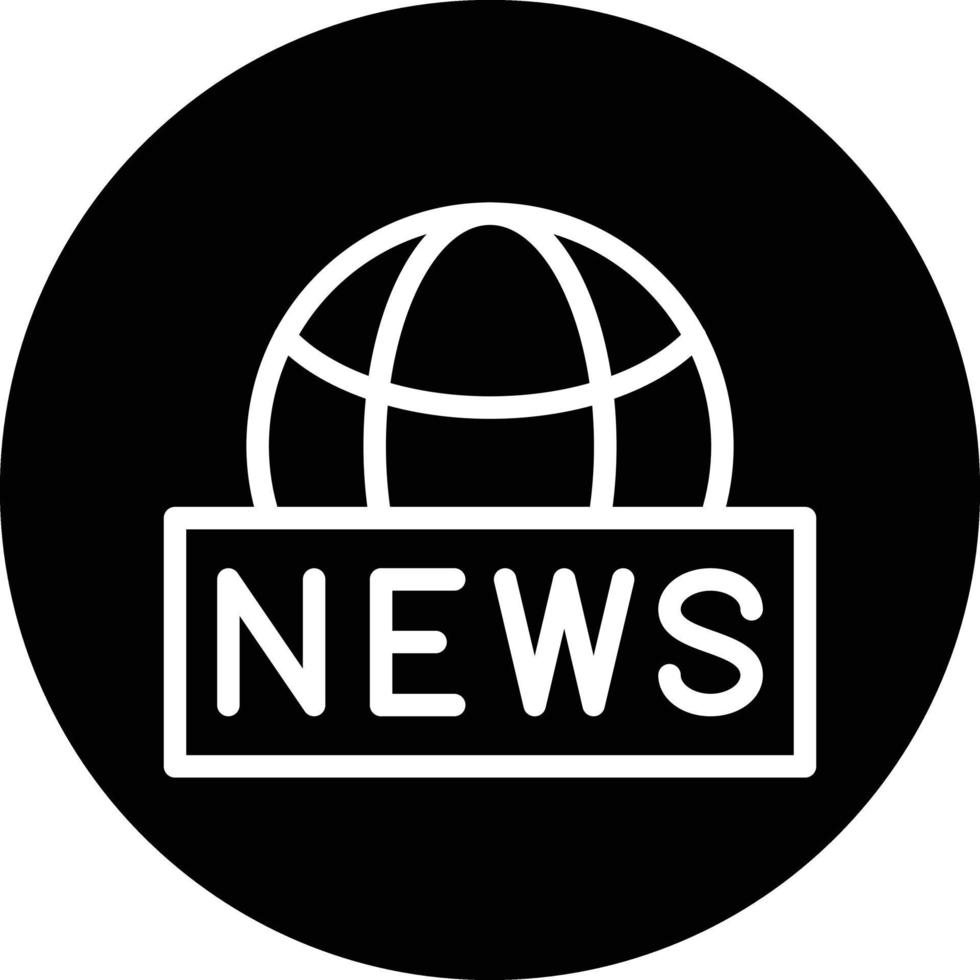 Global News Vector Icon Design 22955112 Vector Art at Vecteezy