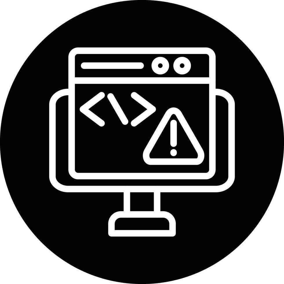 código error vector icono diseño 22955115 Vector en Vecteezy