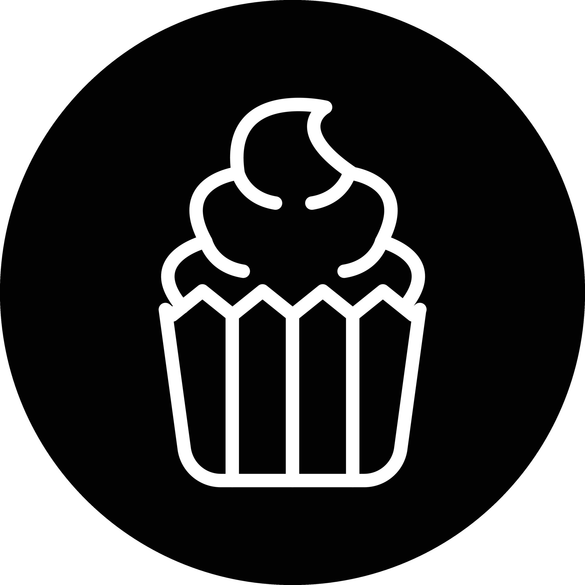 Cupcake Vector Icon Design 22956255 Vector Art At Vecteezy
