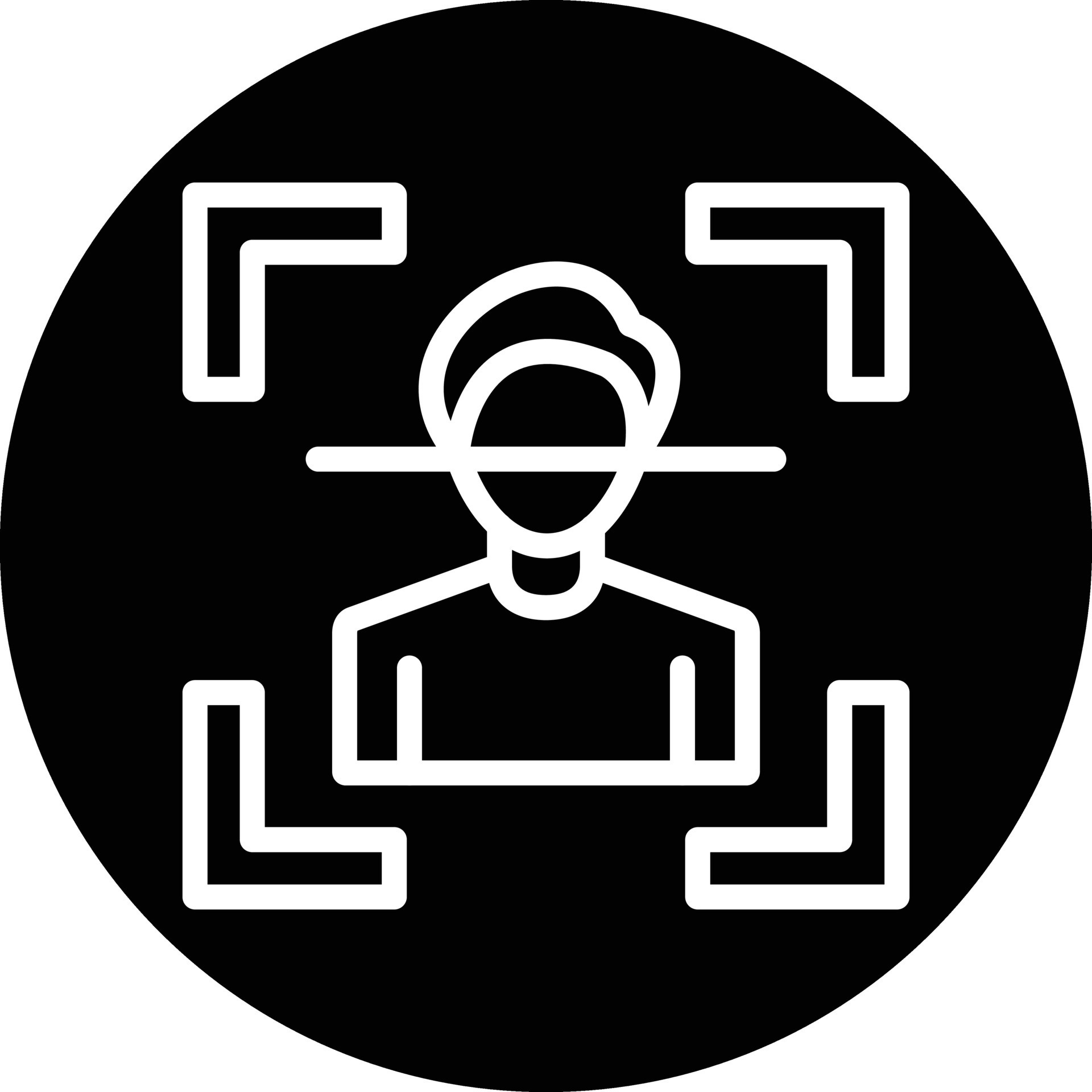 Facial Recognition Vector Icon Design 22958126 Vector Art At Vecteezy