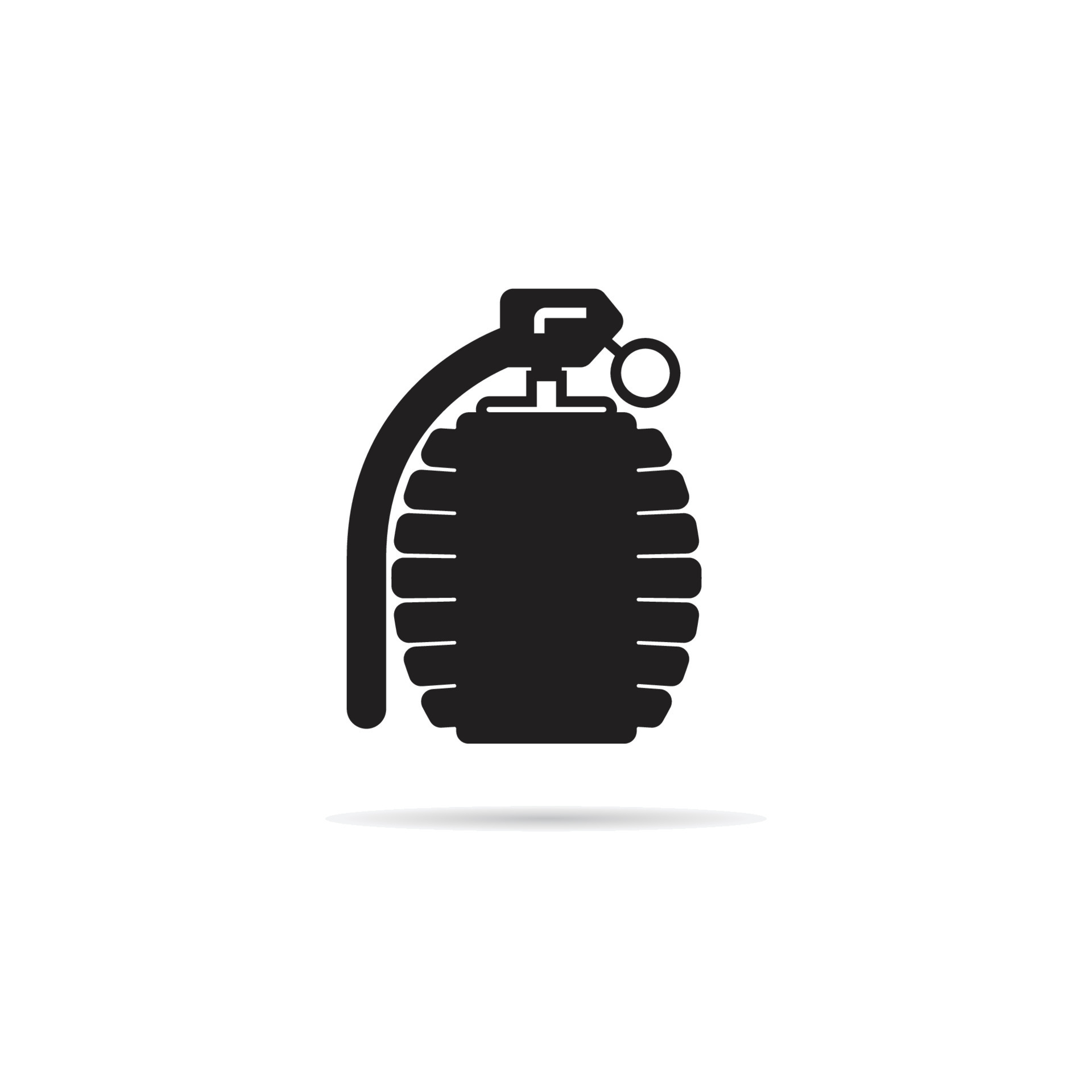 grenade icon vector illustration 22958687 Vector Art at Vecteezy