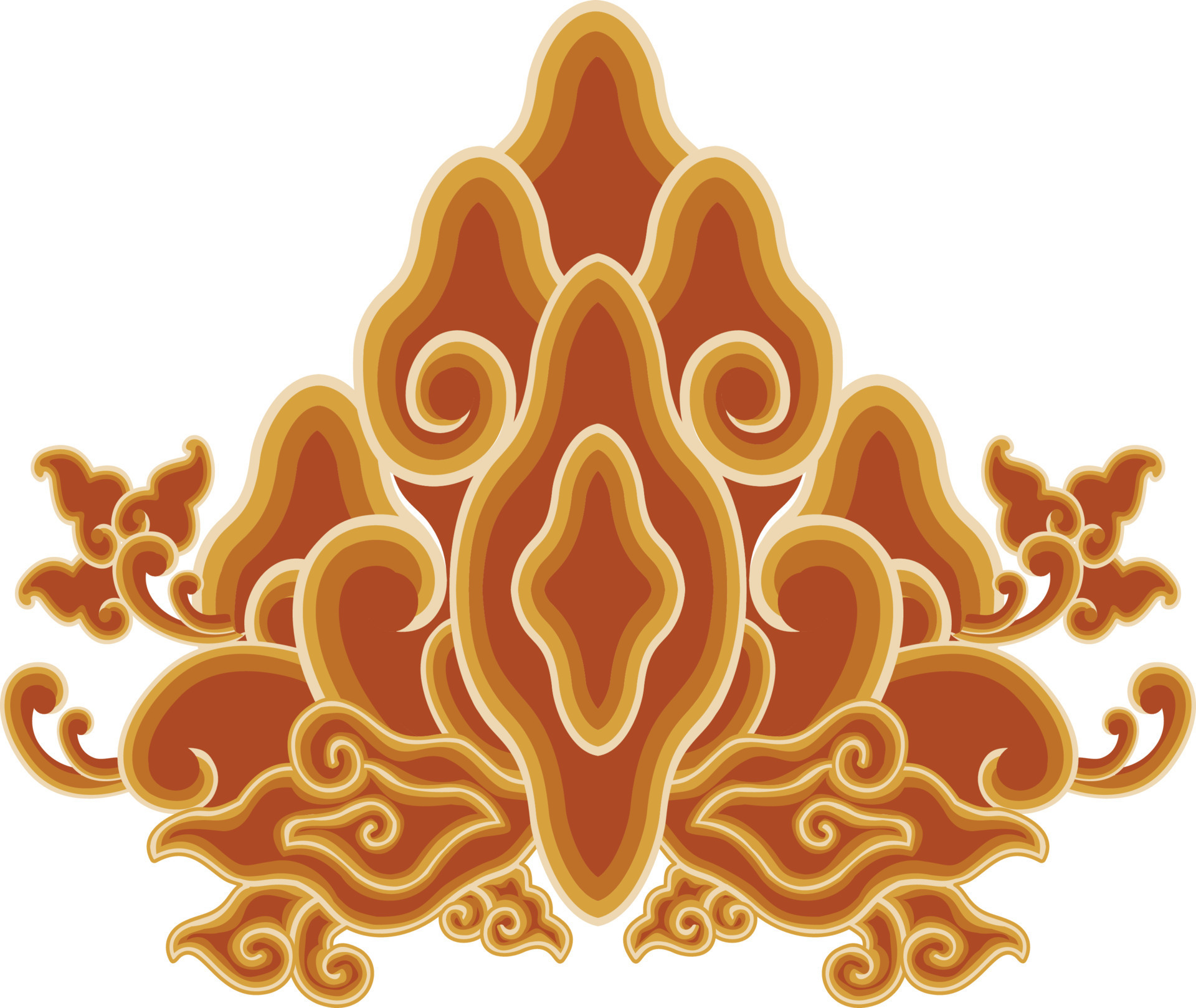 vector graphic brown megamendung wadasan batik triangle 22959196 Vector ... vector graphic brown megamendung wadasan batik triangle 22959196 Vector ...