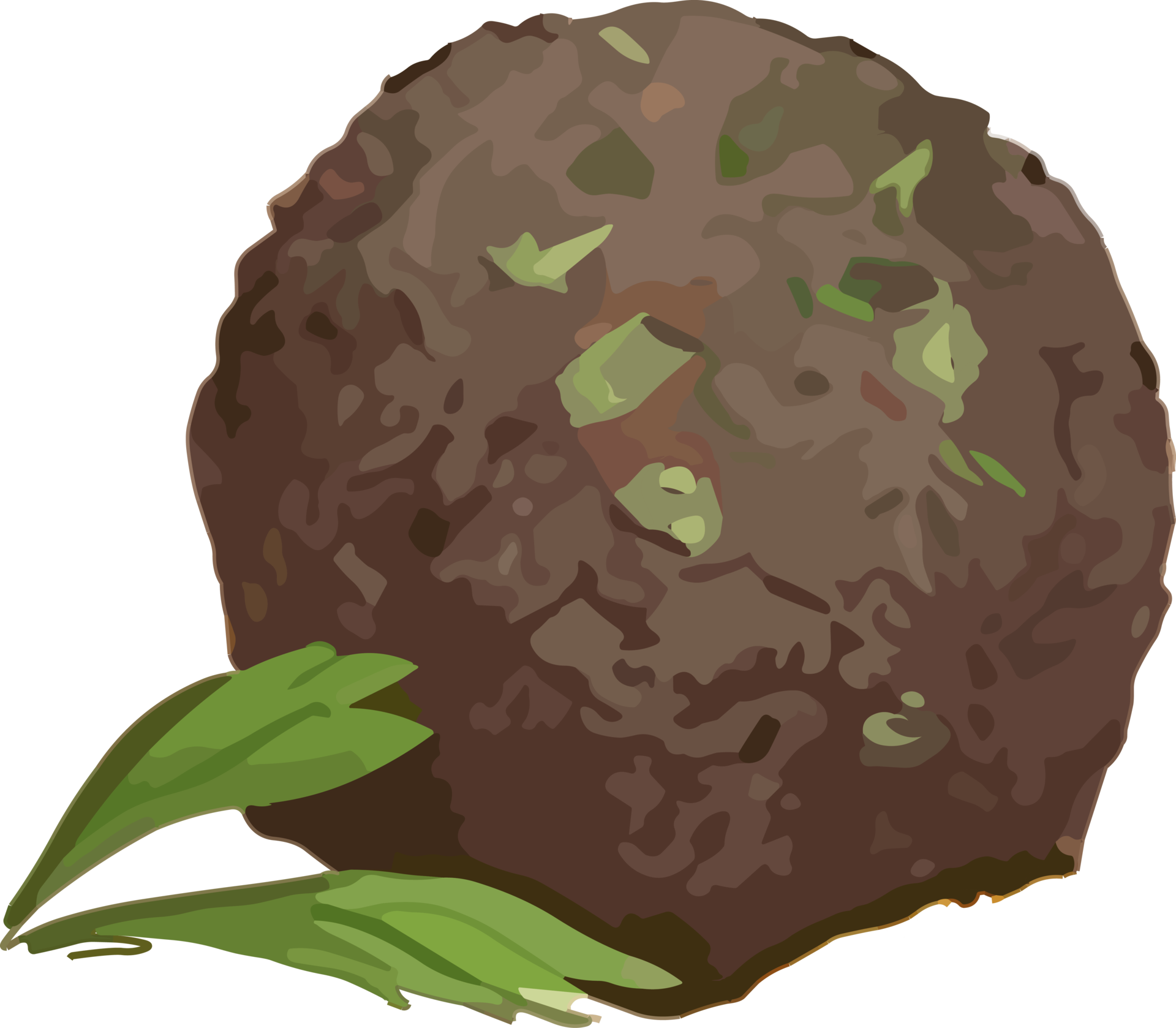 Falafel ball hand drawn illustration, arabic food cuisine 22961849 PNG