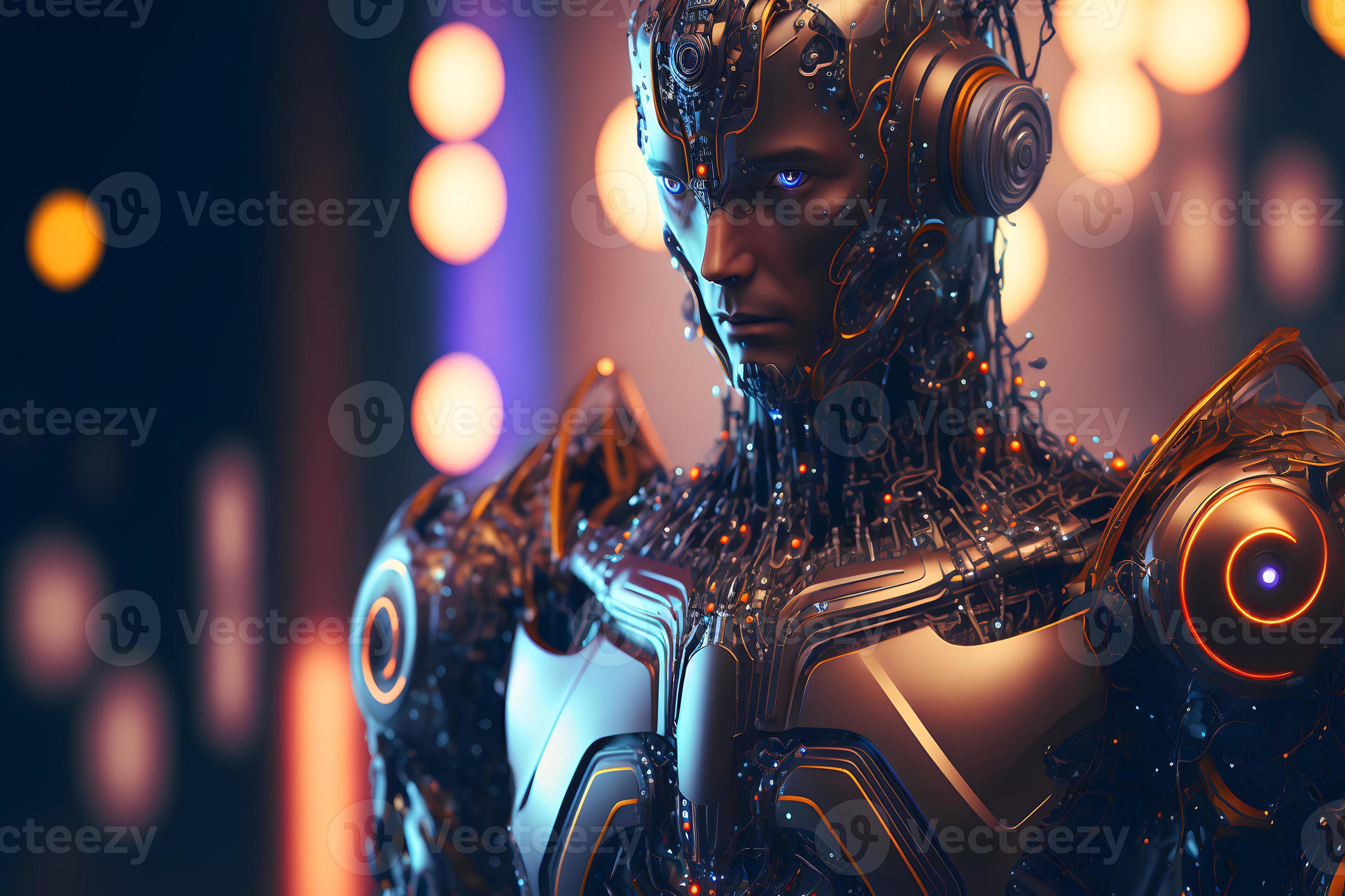 Futuristic Humanoid Robots