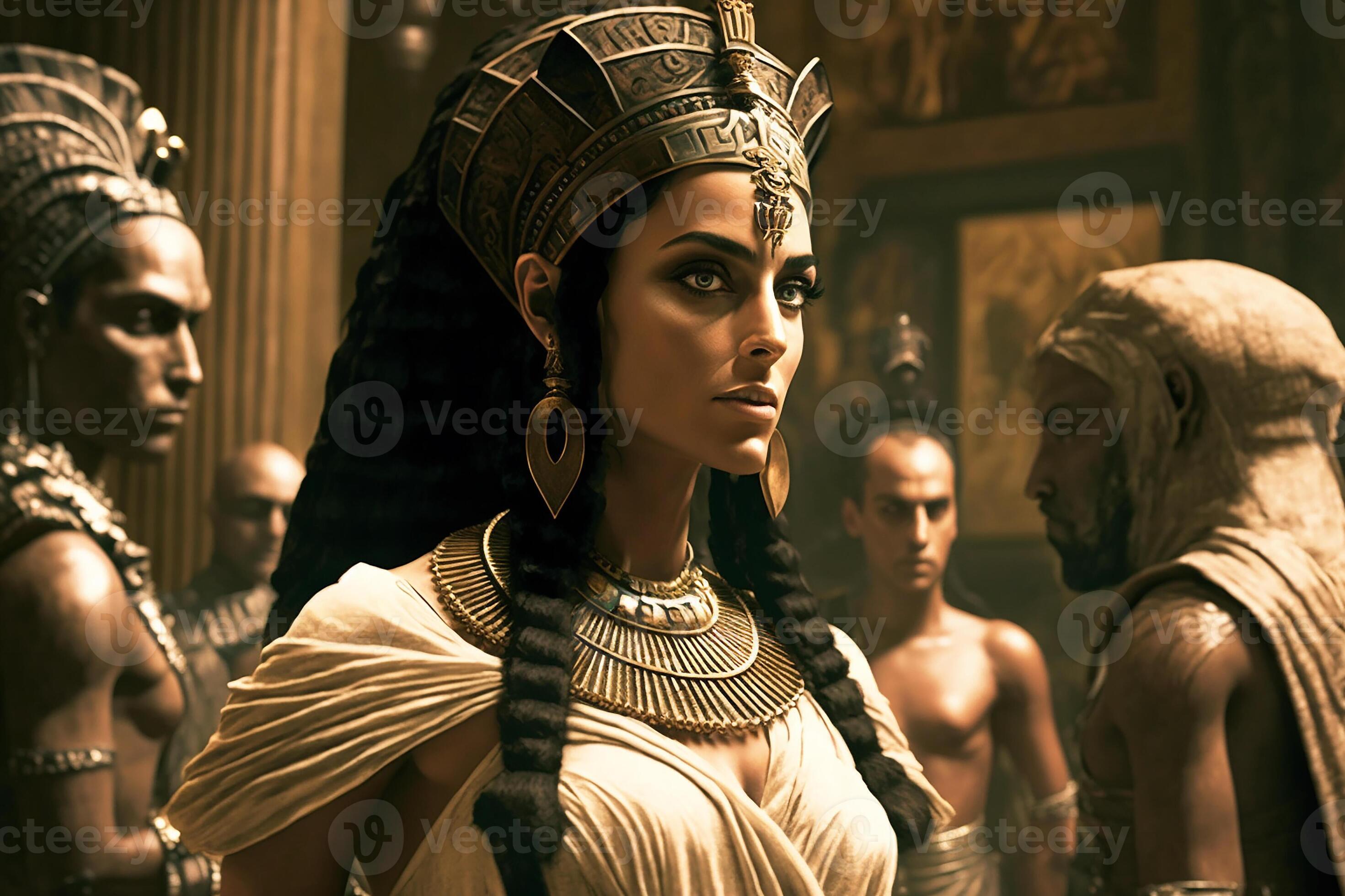 Queen Cleopatra with the people of Egypt. A History of Ancient Egypt ...