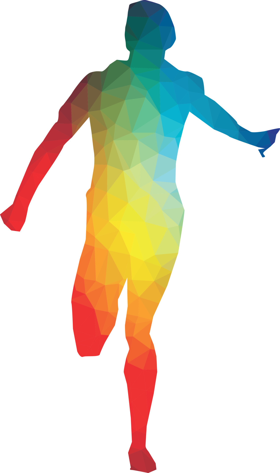 silueta de un corredor, ilustración 22968328 Vector en Vecteezy