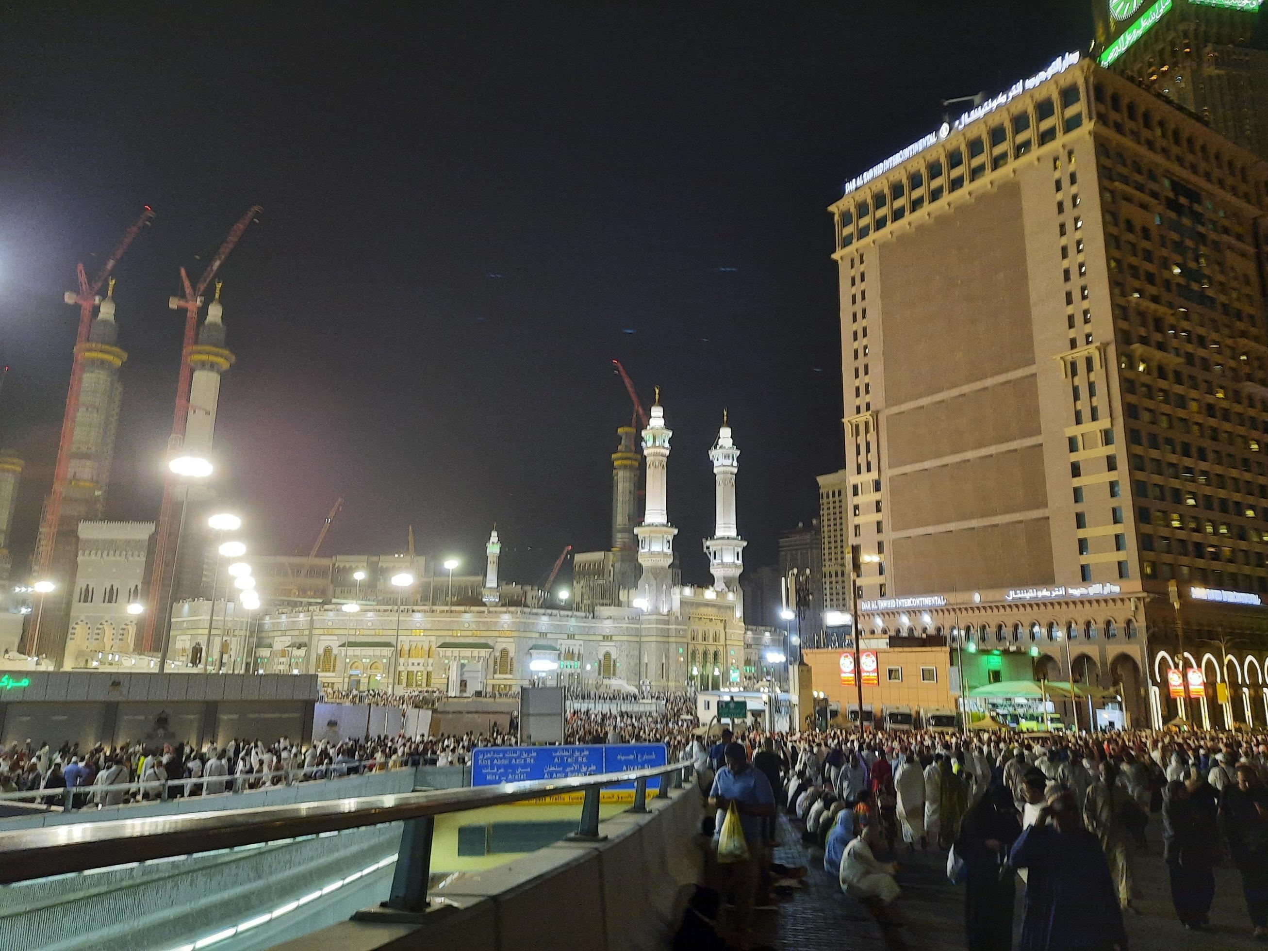 Masjid Al Haram At Night
