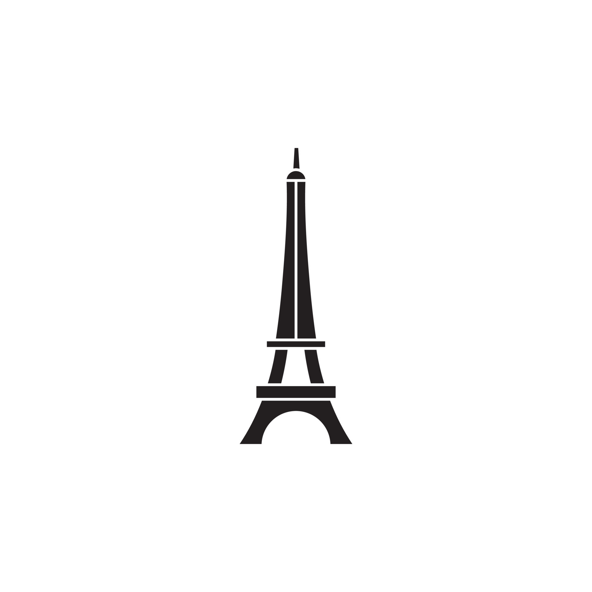 Paris vector for Icon Website, UI Essential, Symbol, Presentation ...