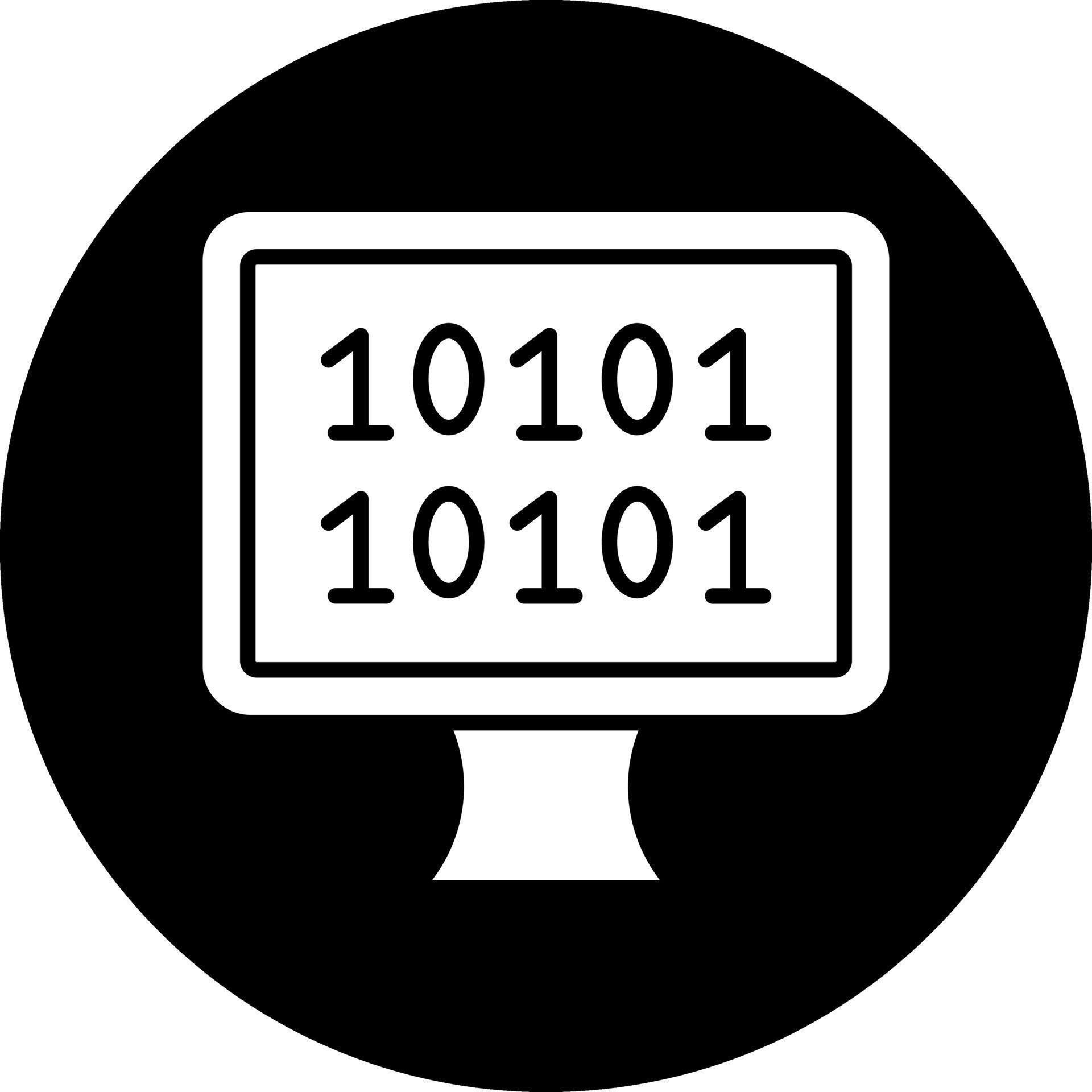 Binary Vector Icon Design 22982641 Vector Art at Vecteezy