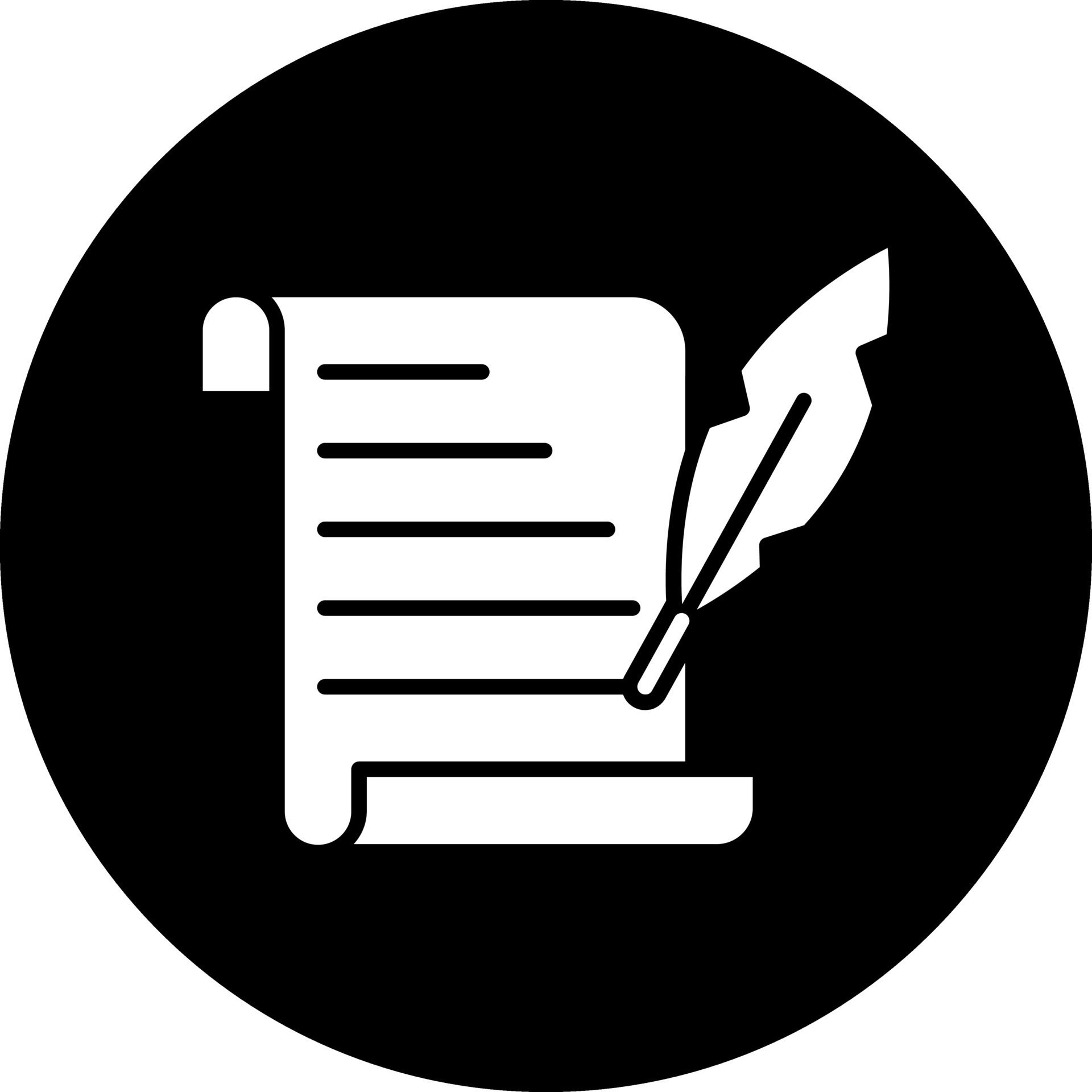 Scroll Vector Icon Design 22982807 Vector Art at Vecteezy