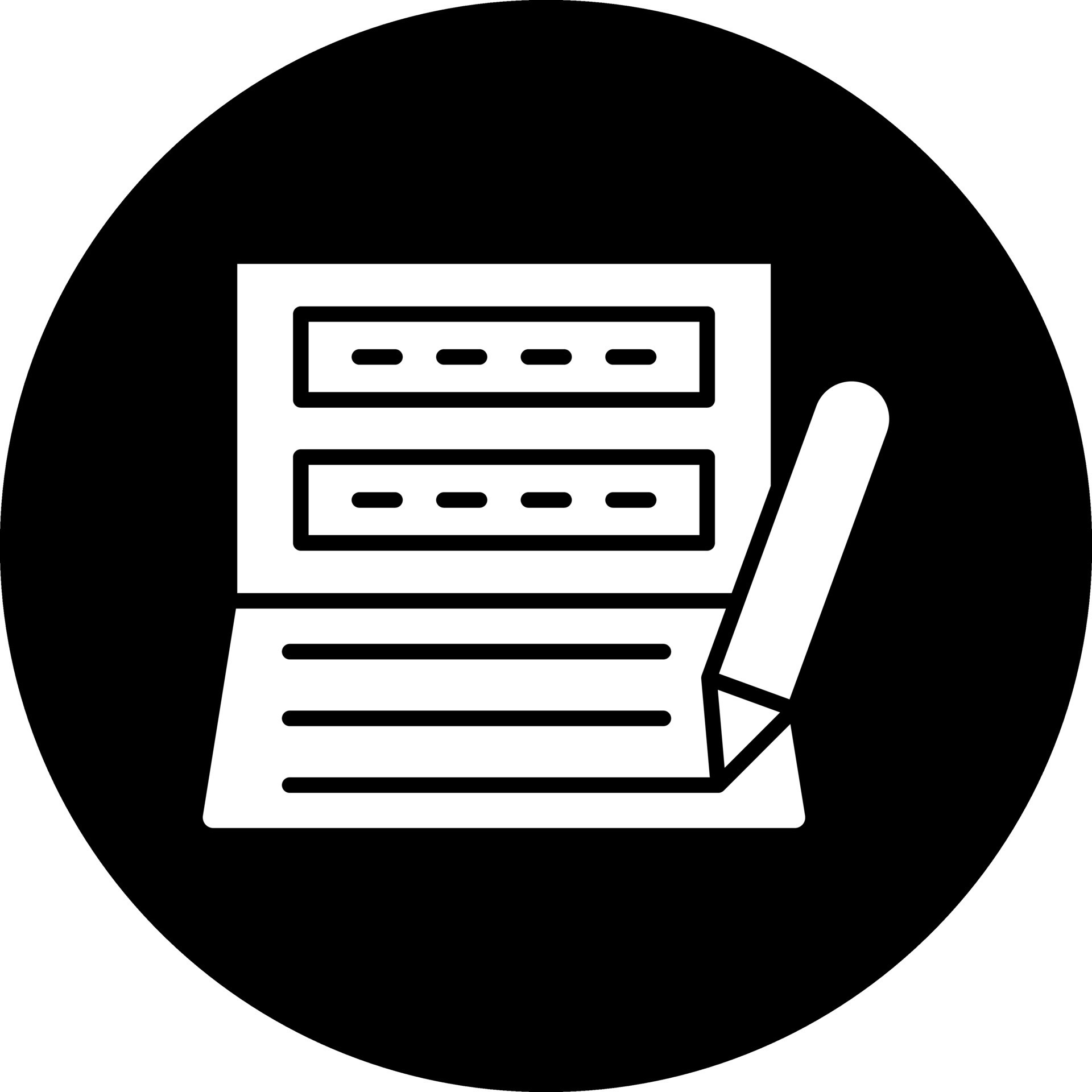 Passbook Vector Icon Design 22982889 Vector Art at Vecteezy