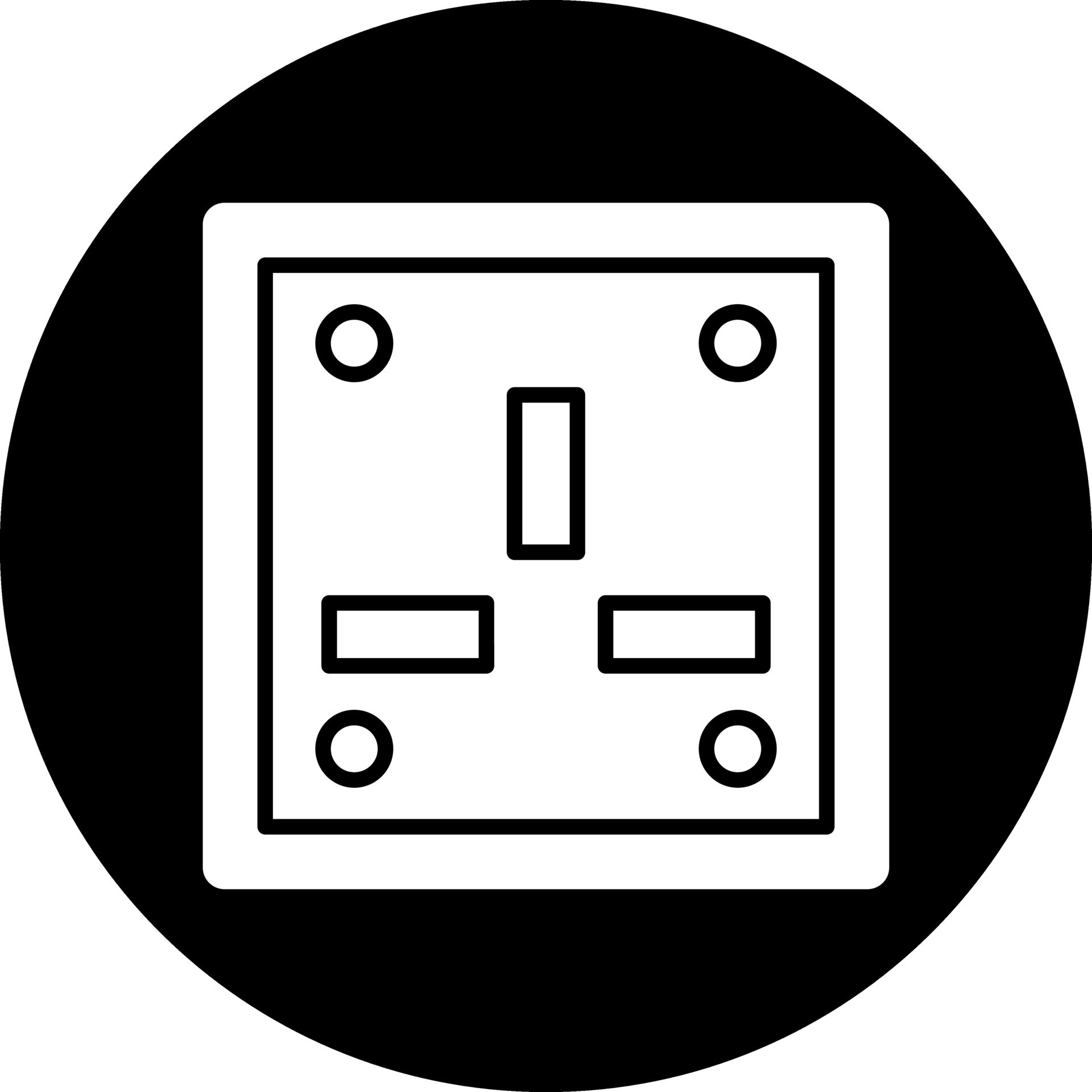 Wall Socket Vector Icon Design 22995336 Vector Art at Vecteezy