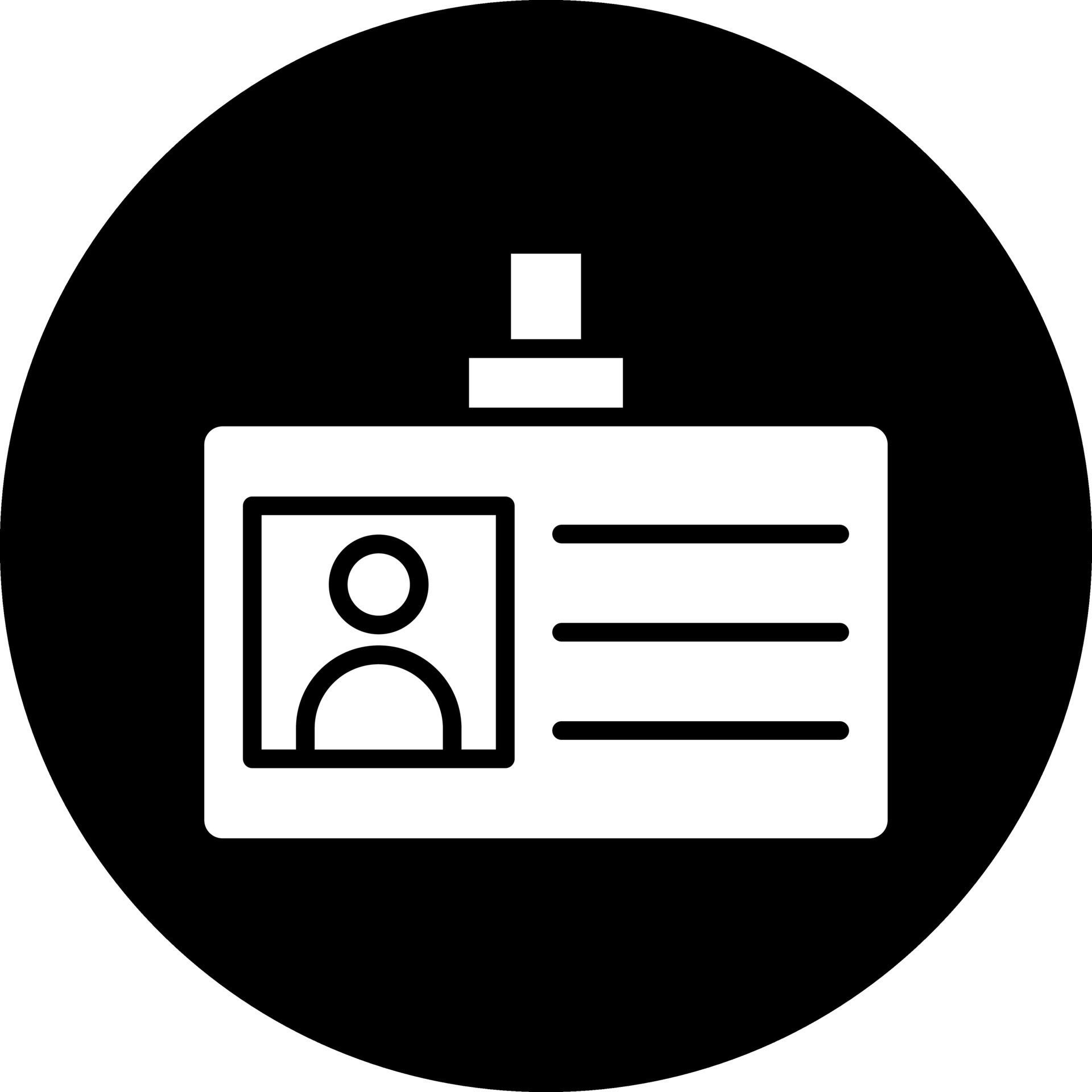 Id Card Vector Icon Design 22998776 Vector Art at Vecteezy