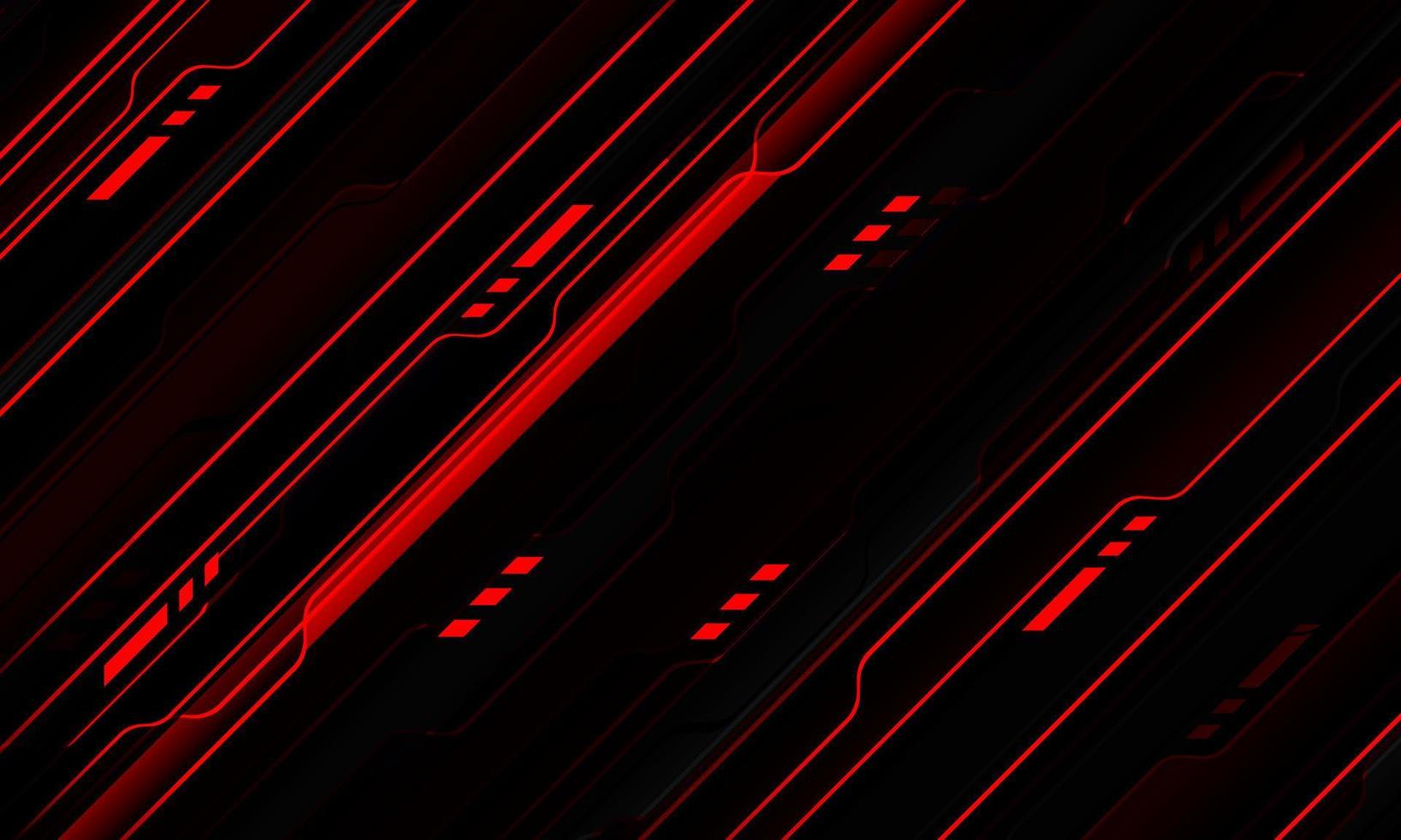 Abstract Red Light Black Cyber Slash Geometric Layer Overlap Design Modern Futuristic Technology