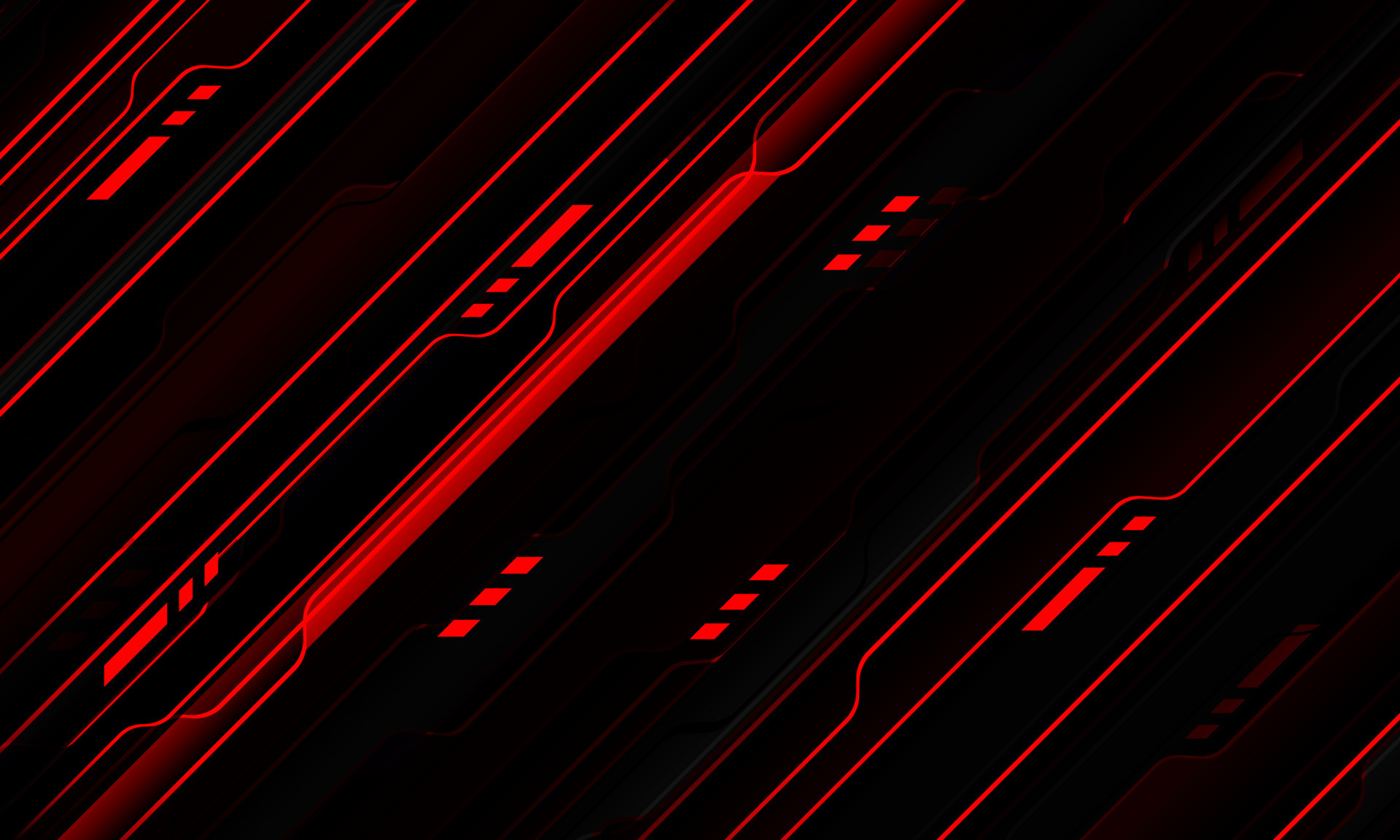 Abstract Red Light Black Cyber Slash Geometric Layer Overlap Design Modern Futuristic Technology