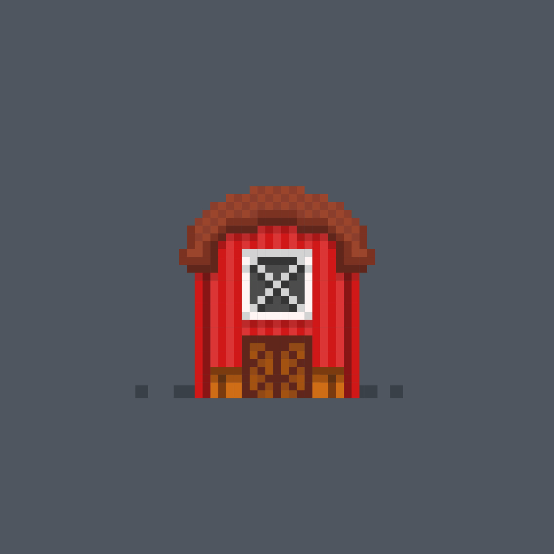 barn building in pixel art style 23002758 Vector Art at Vecteezy