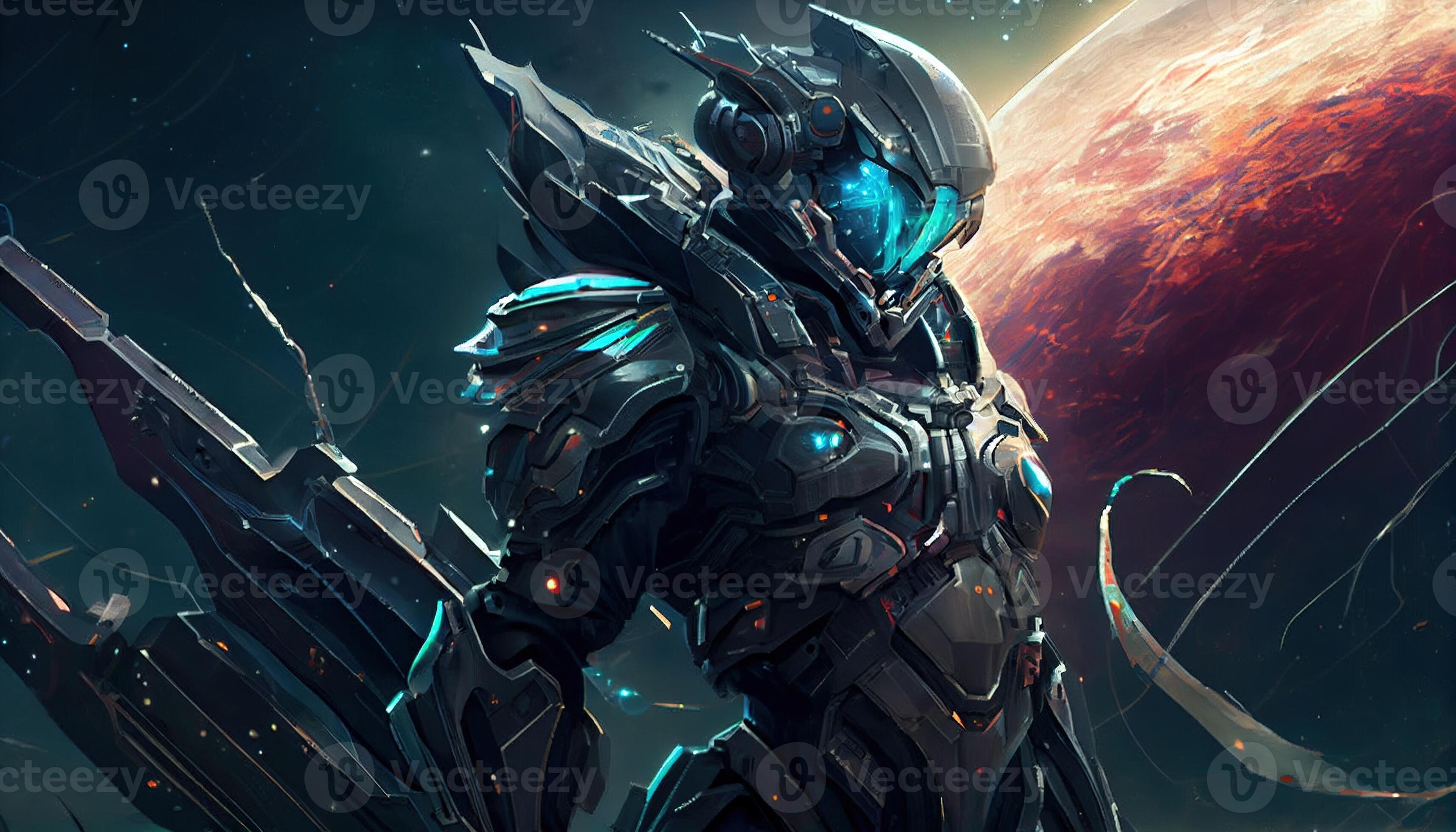 cosmic defender, digital art illustration, 23005158 Stock Photo at Vecteezy cosmic defender, digital art illustration, 23005158 Stock Photo at Vecteezy