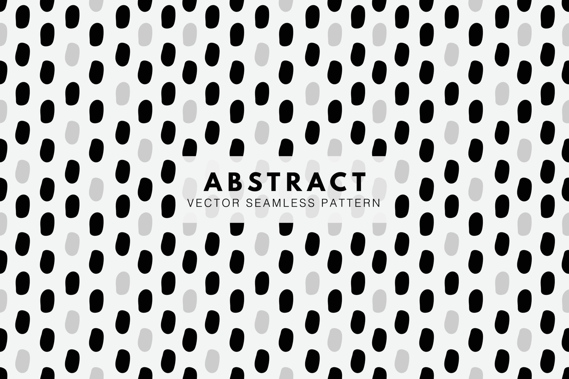 Black and gray dot shapes abstract seamless repeating pattern 23006762 ...