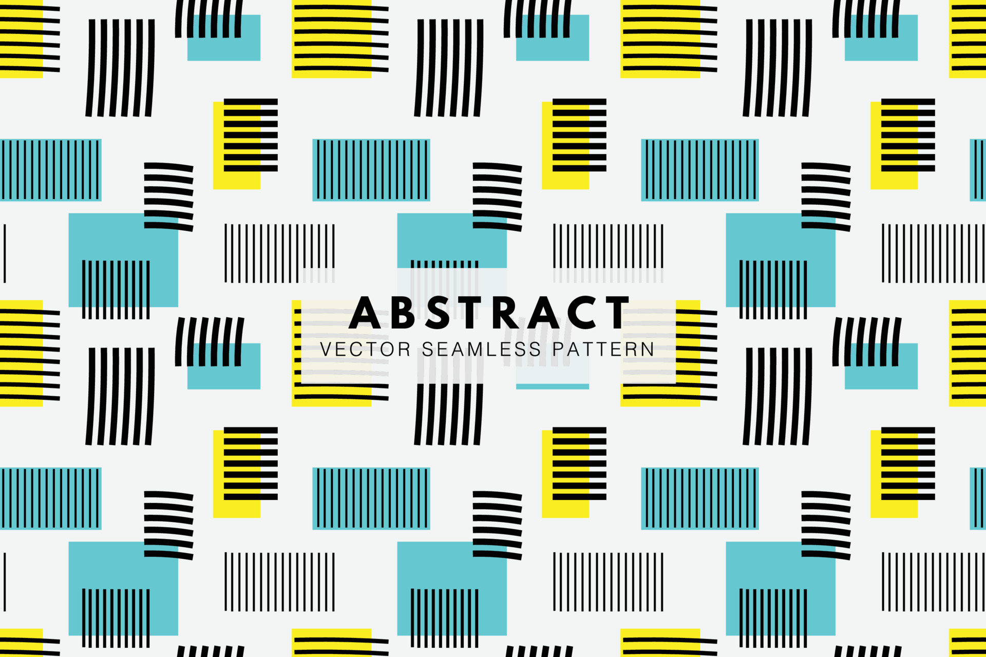 Squares And Lines Abstract Seamless Repeating Pattern 23006766 Vector