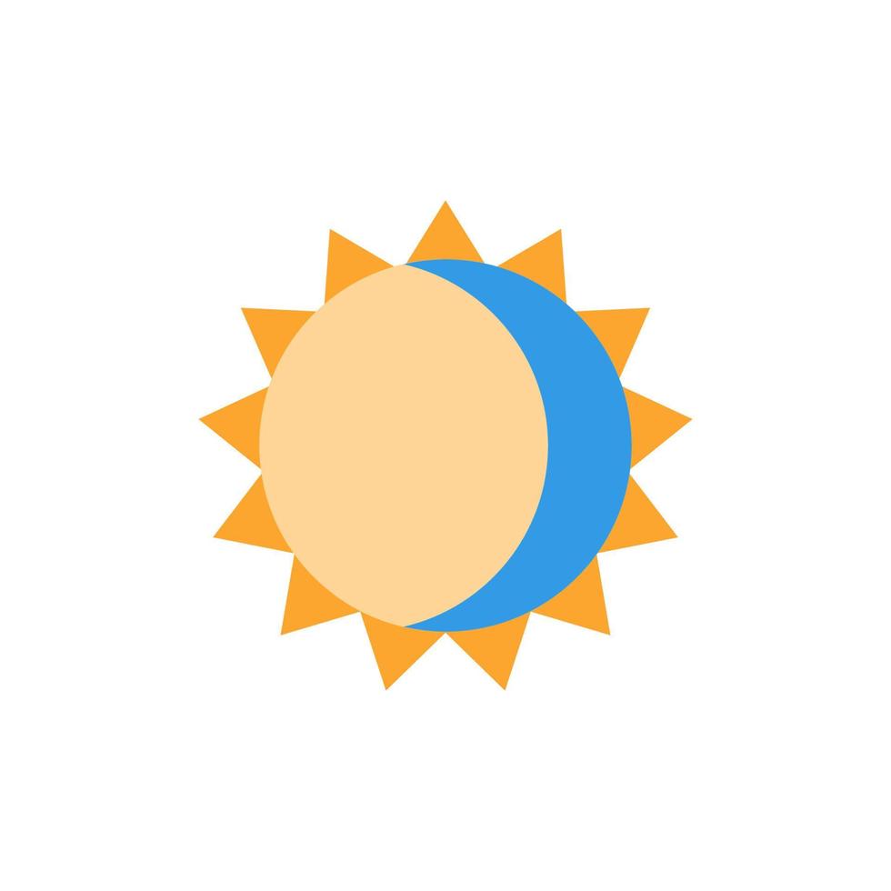 Moon sun vector icon illustration 23013815 Vector Art at Vecteezy