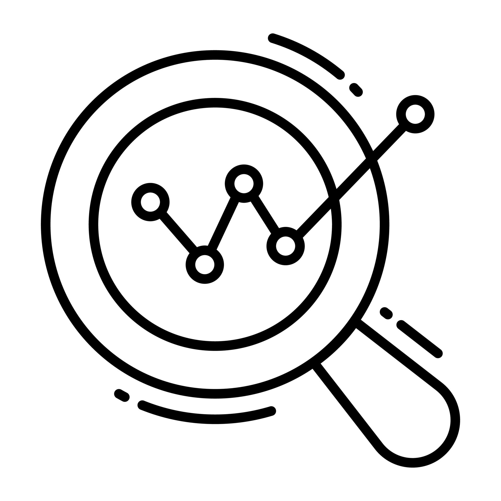 Growing chart with magnifier, concept of data data analytics 23014226 ... Growing chart with magnifier, concept of data data analytics 23014226 ...