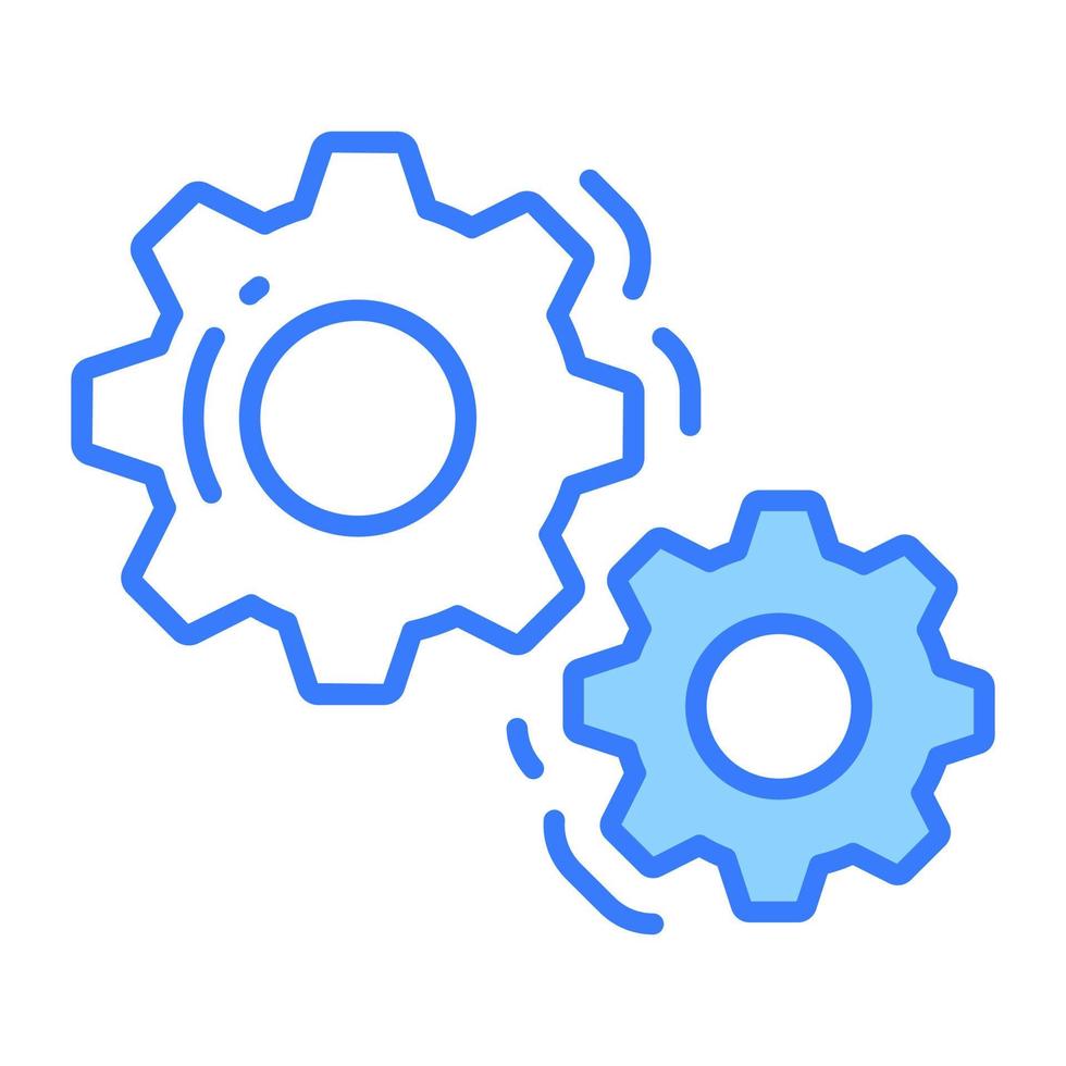 Editable vector of setting in trendy style, easy to use icon 23014380 ...