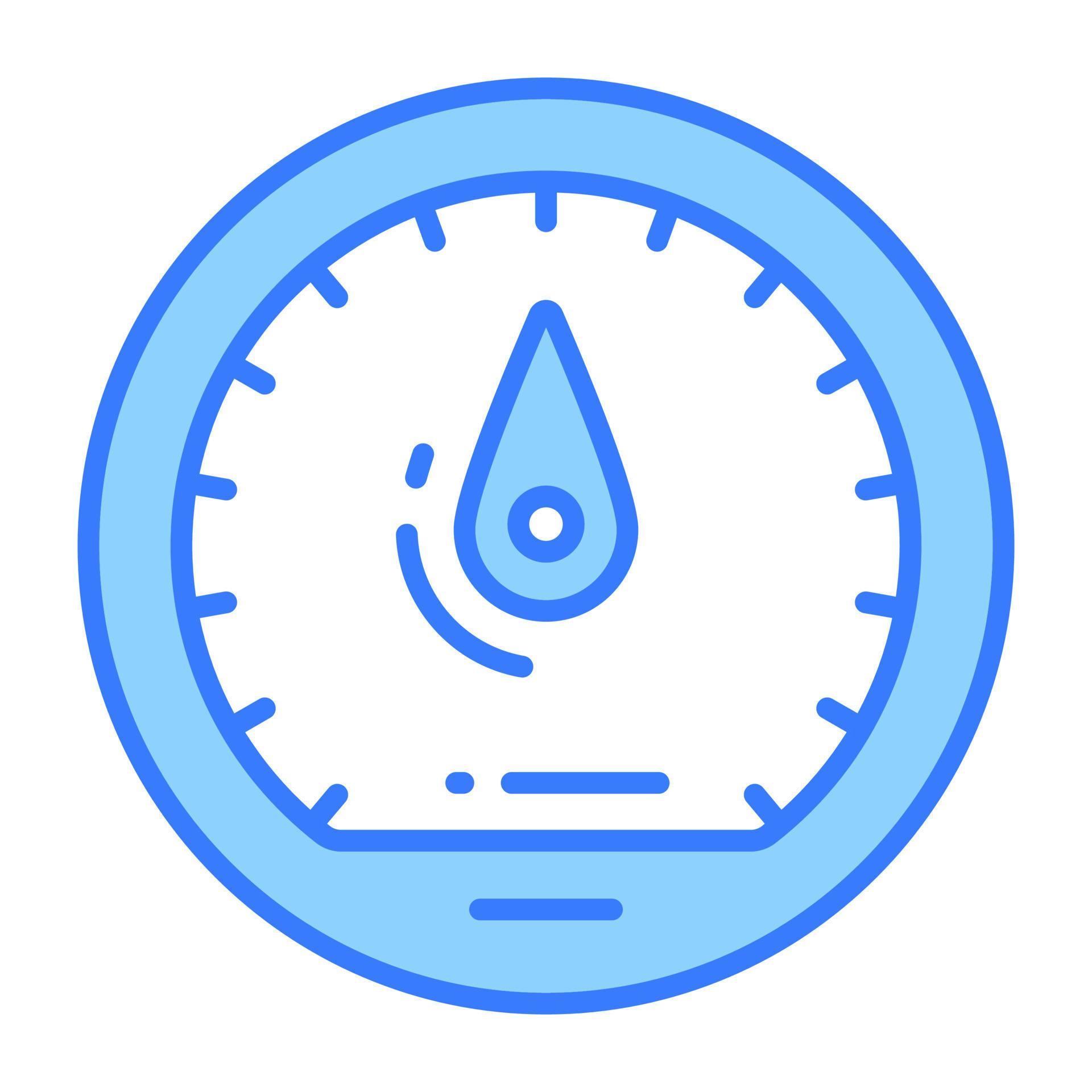 Speedometer vector design, speed indicator icon in editable style 23014381 Vector Art at Vecteezy