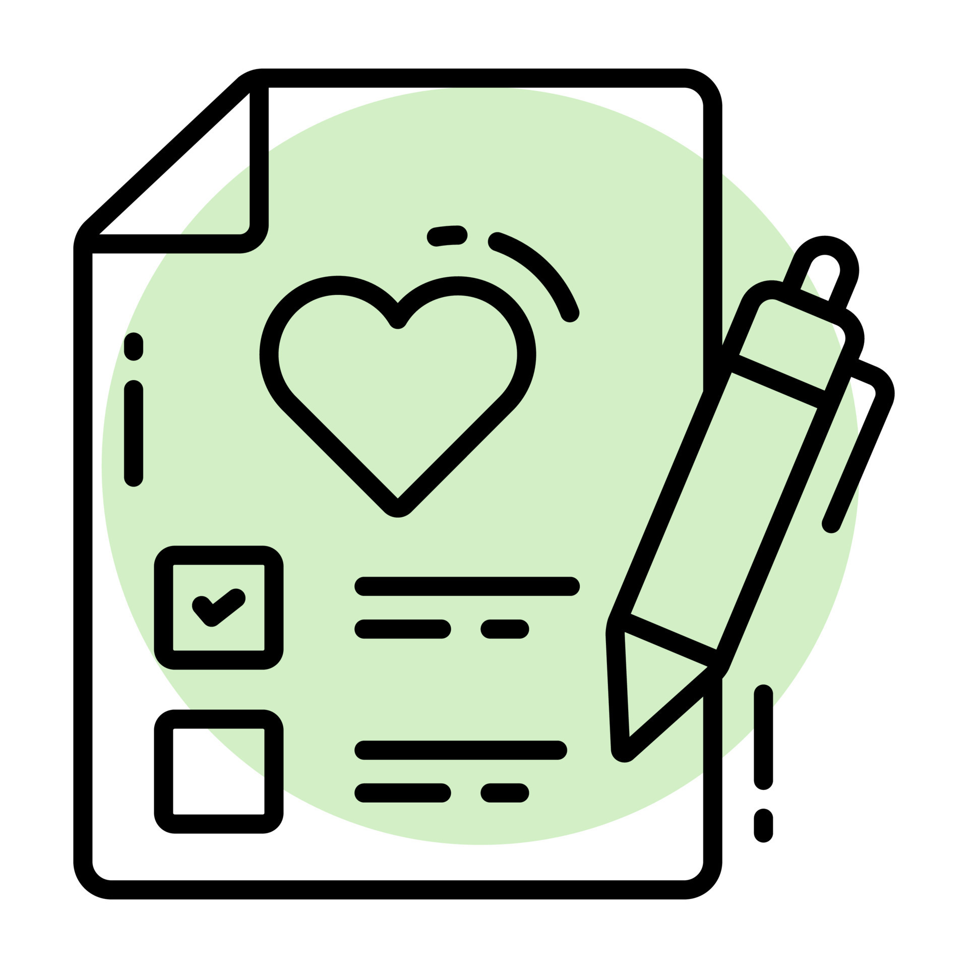 An icon of wishlist in modern style, easy to use vector 23014456 Vector ...