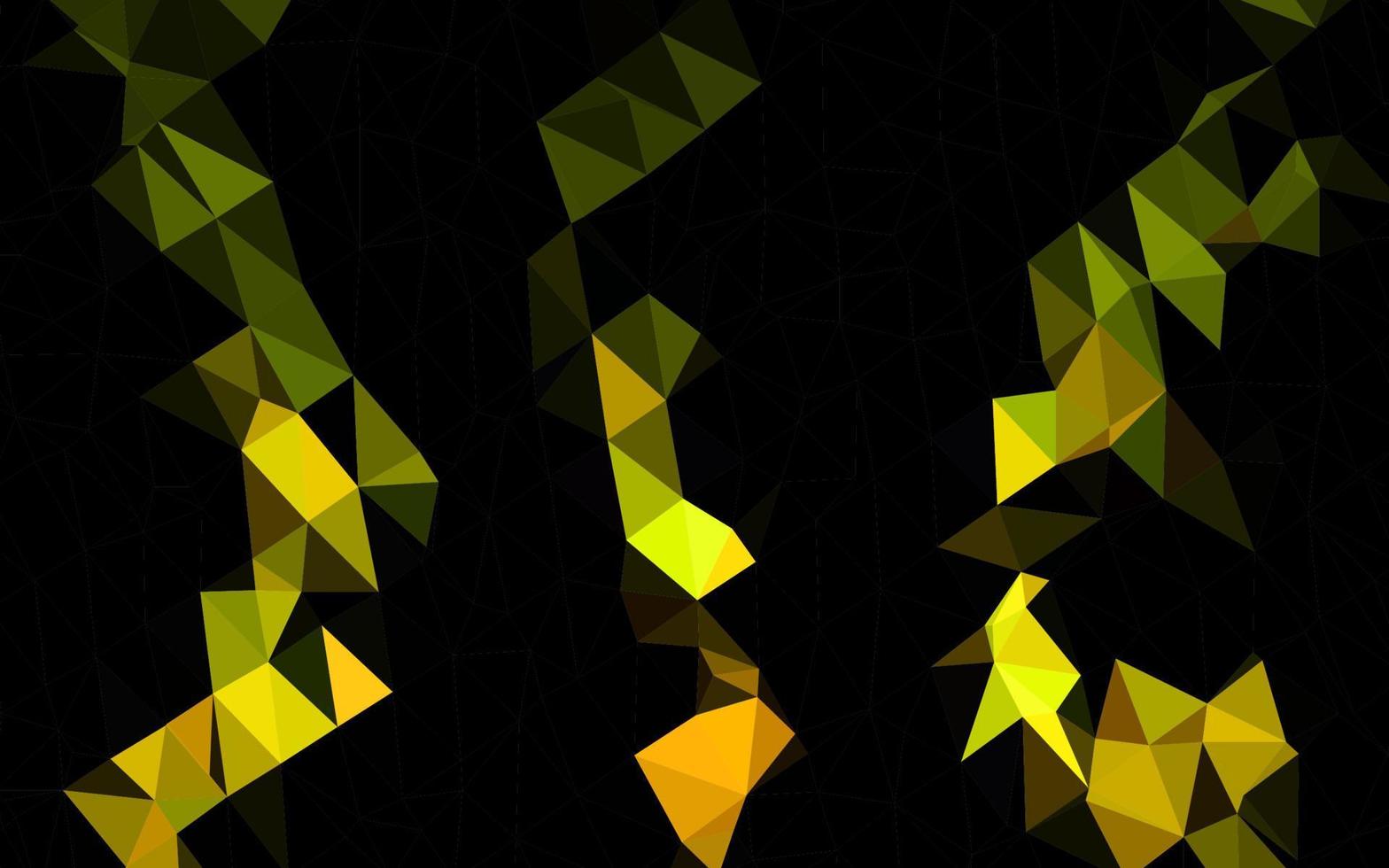 Dark Black Vector Shining Triangular Pattern 23014848 Vector Art At Vecteezy