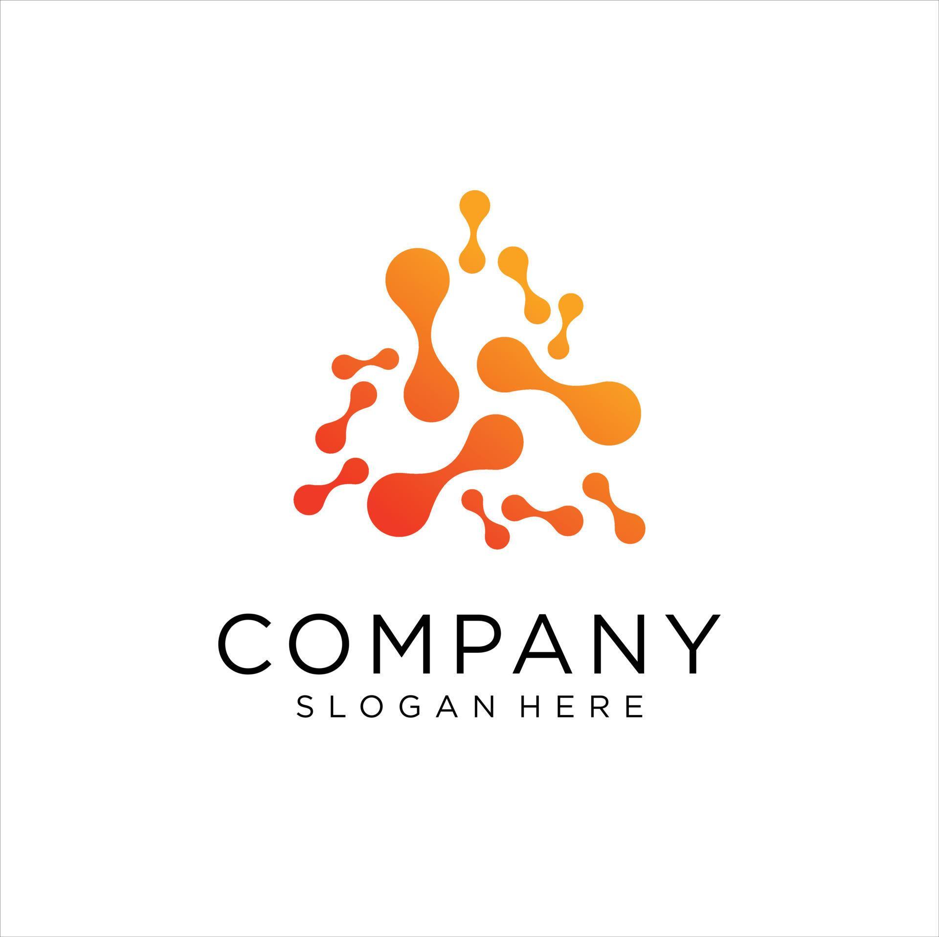 Advanced analysis data base Logo symbol. Development of artificial ...