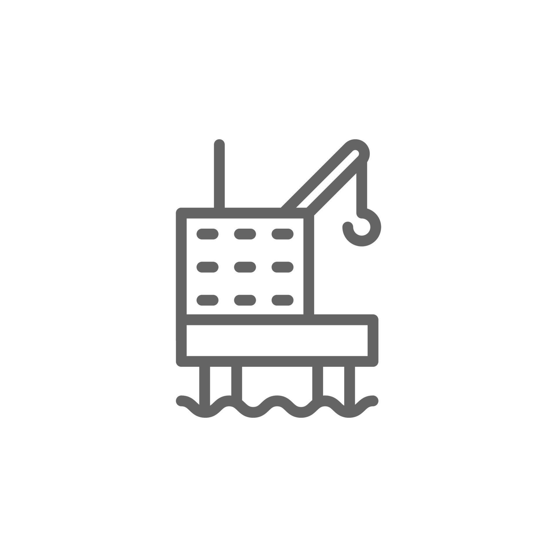 Platform Oil Line Vector Icon Illustration 23017053 Vector Art At Vecteezy