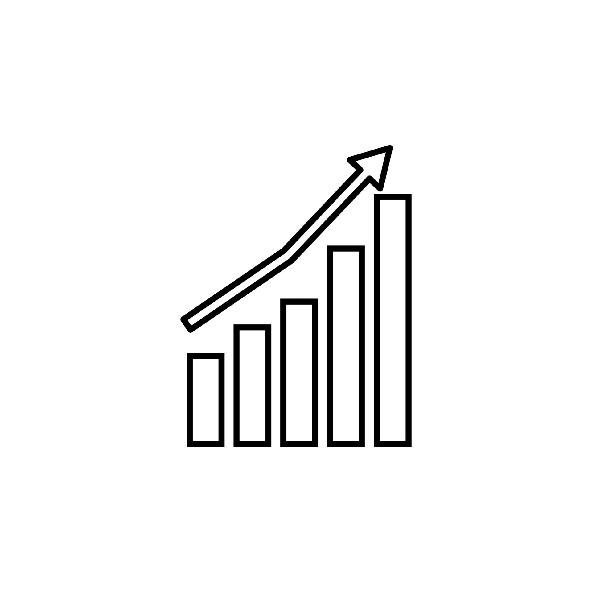 growth chart vector icon illustration 23017306 Vector Art at Vecteezy