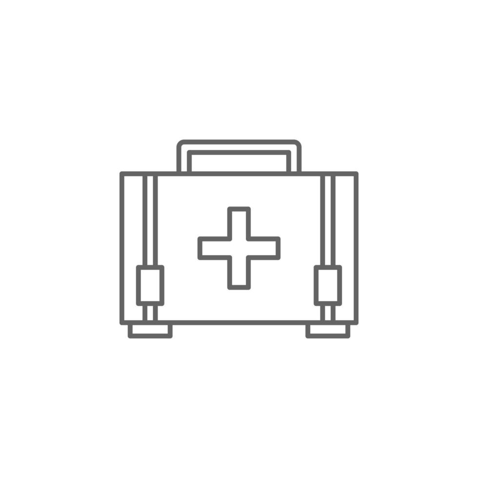 Emergencies First Aid Kit Vector Icon Illustration 23019977 Vector Art