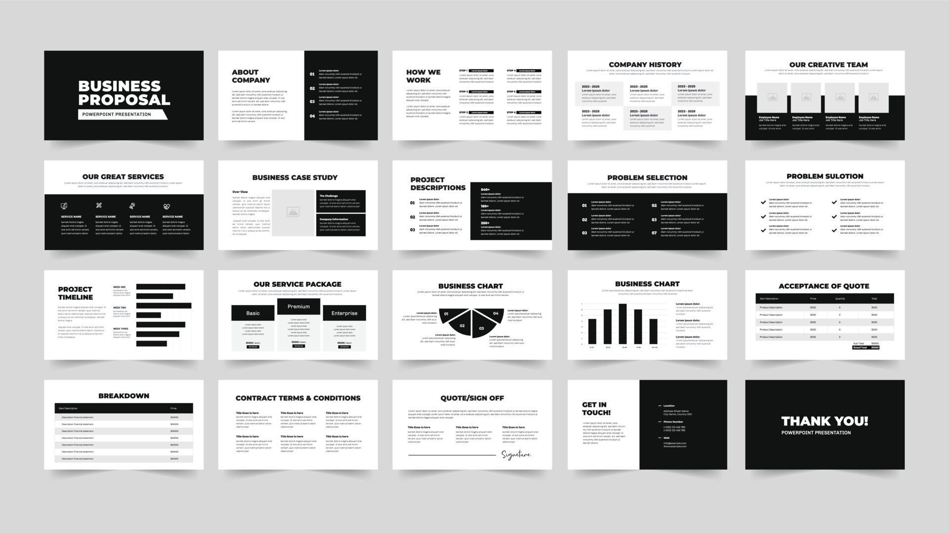 Project proposal presentation slide design 23023595 Vector Art at Vecteezy