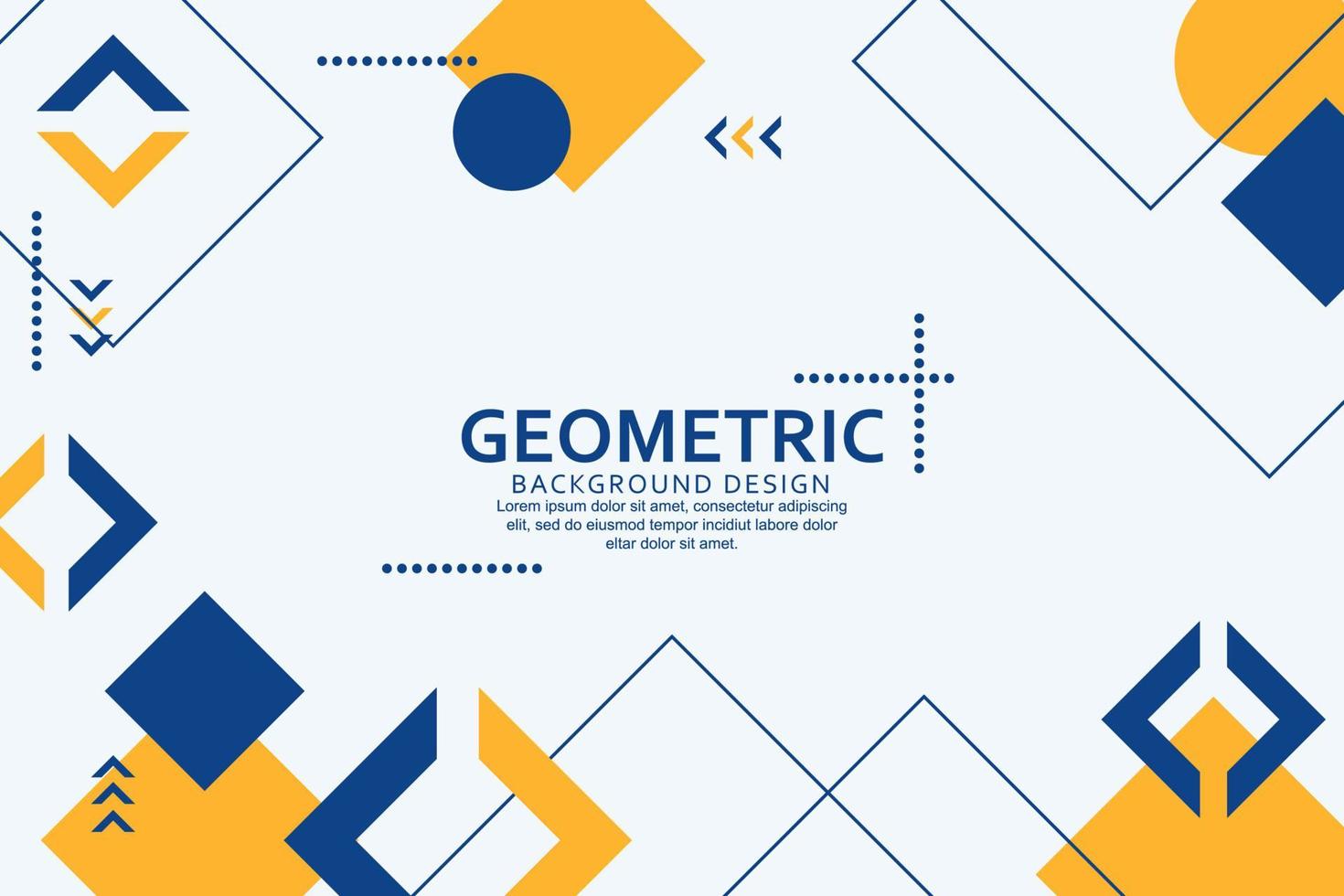 Geometric background with abstract shapes design 23024115 Vector Art at ...