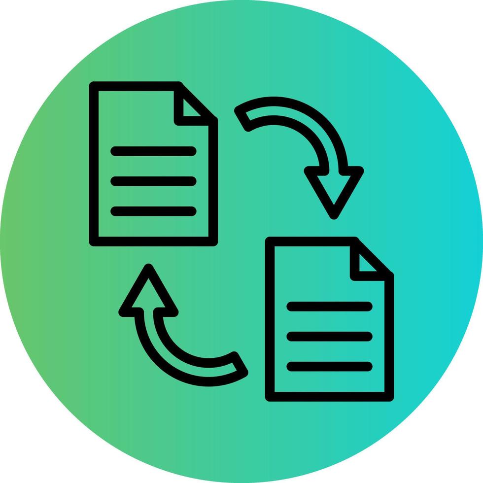 Data Transfer Vector Icon Design 23024690 Vector Art at Vecteezy