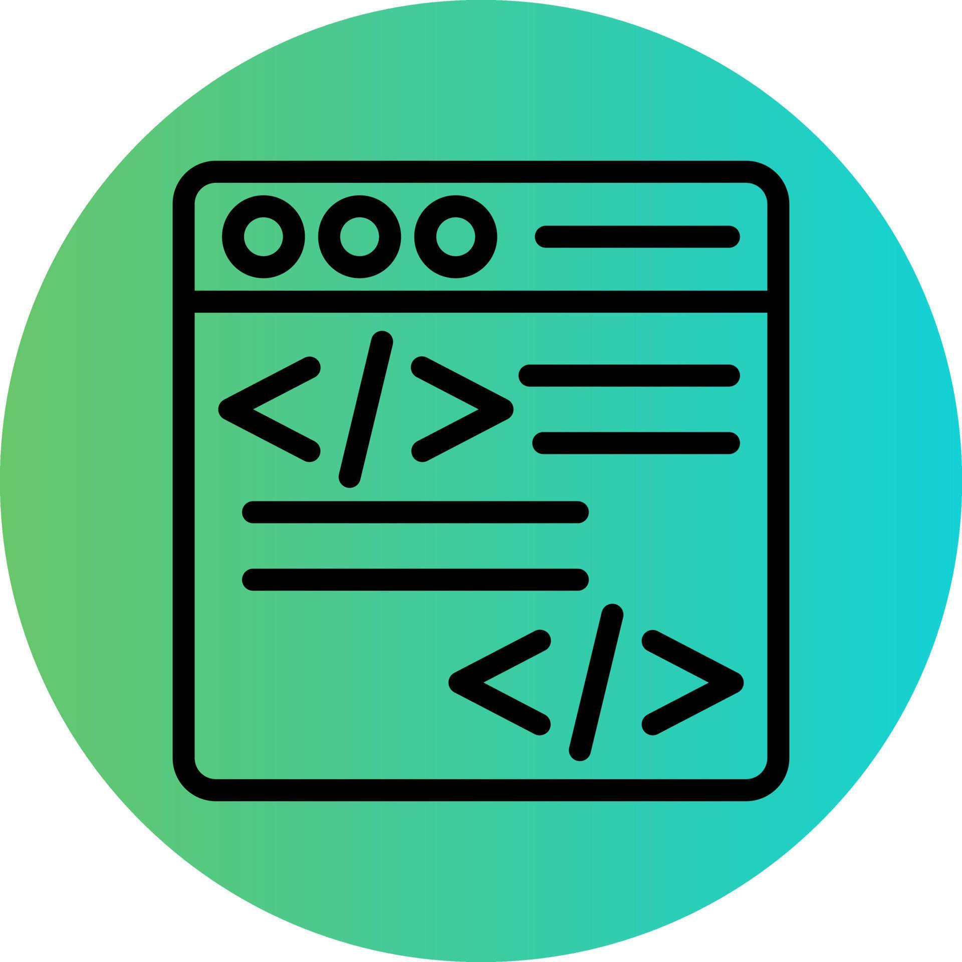 Programming Vector Icon Design 23024865 Vector Art at Vecteezy