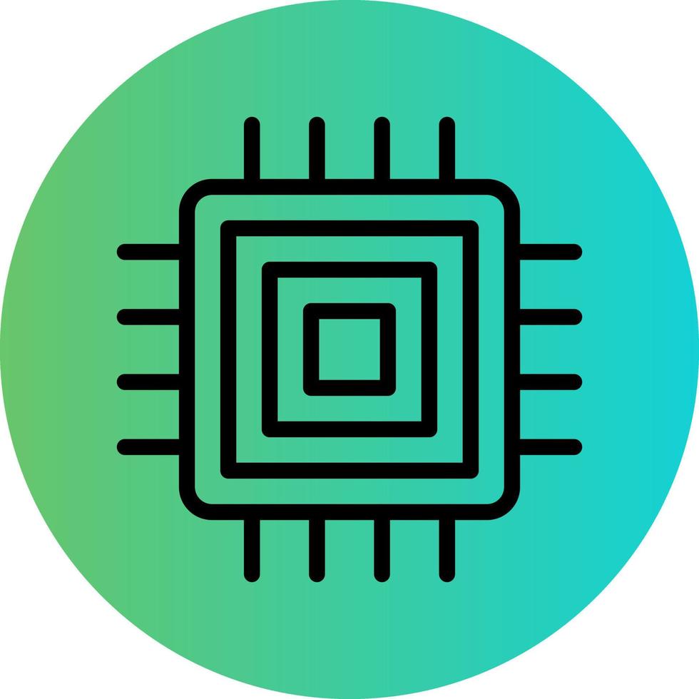 Microprocessor Vector Icon Design 23025307 Vector Art at Vecteezy