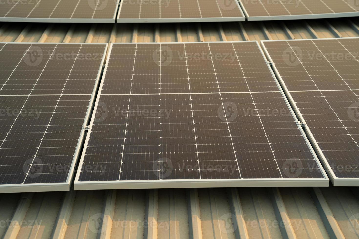 Solar cell panels at solar farm 23031606 Stock Photo at Vecteezy